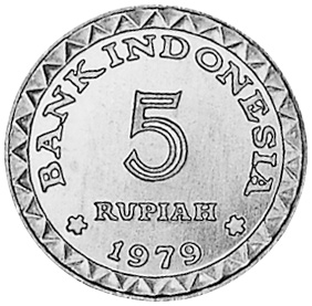 Indonesia 5 Rupiah KM 43 Prices & Values | NGC