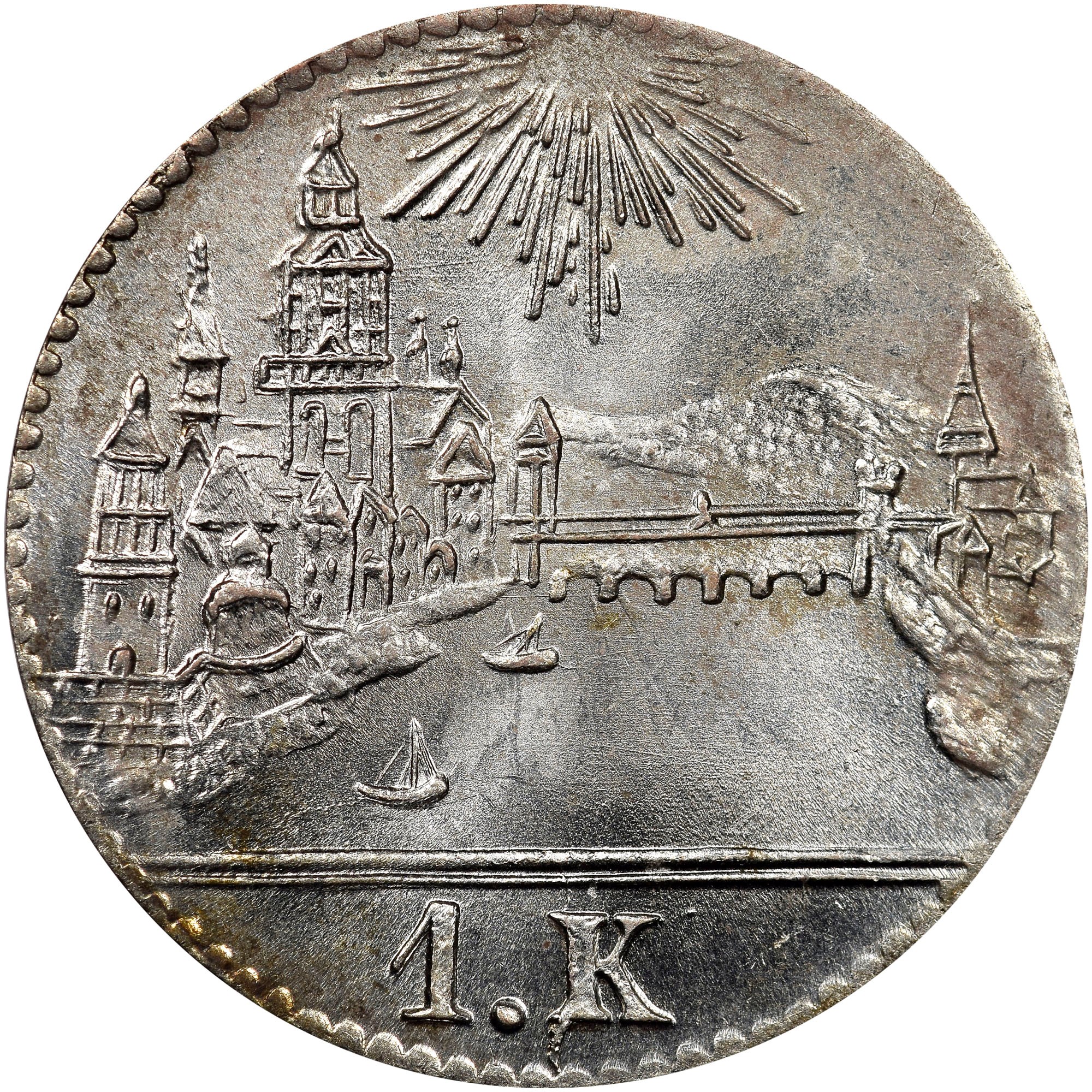 German States FRANKFURT AM MAIN Kreuzer KM 317 Prices & Values | NGC