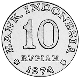 Indonesia 10 Rupiah KM 38 Prices & Values | NGC