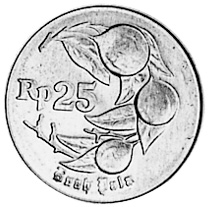 Indonesia 25 Rupiah KM 55 Prices & Values | NGC