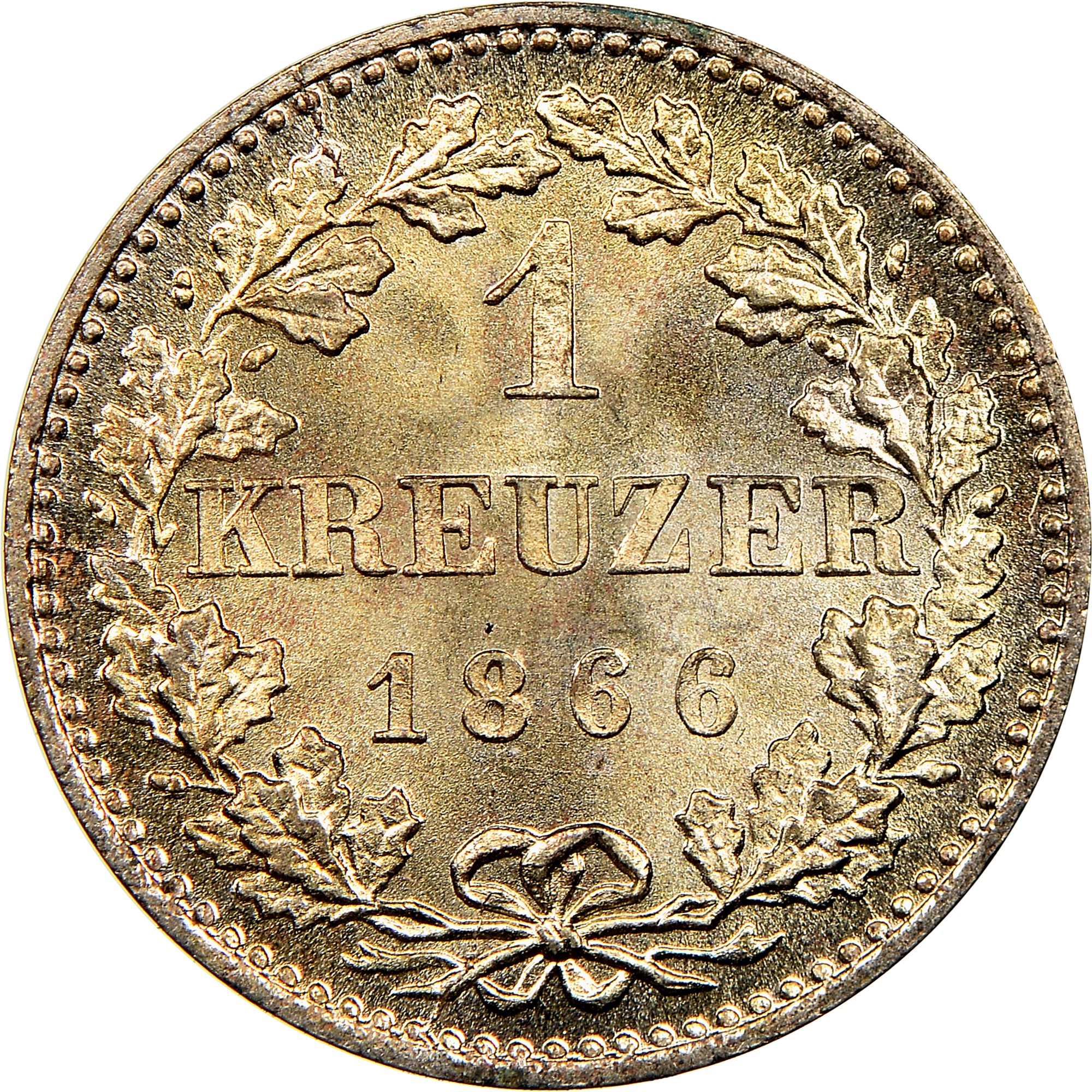 German States FRANKFURT AM MAIN Kreuzer KM 367 Prices & Values | NGC