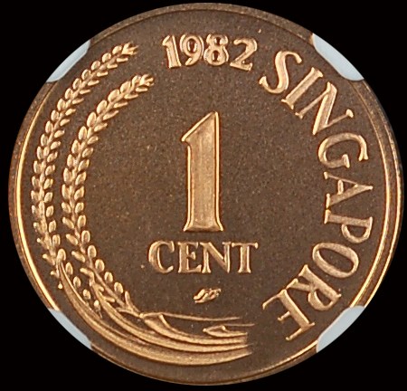 Singapore Cent KM 1 Prices & Values | NGC
