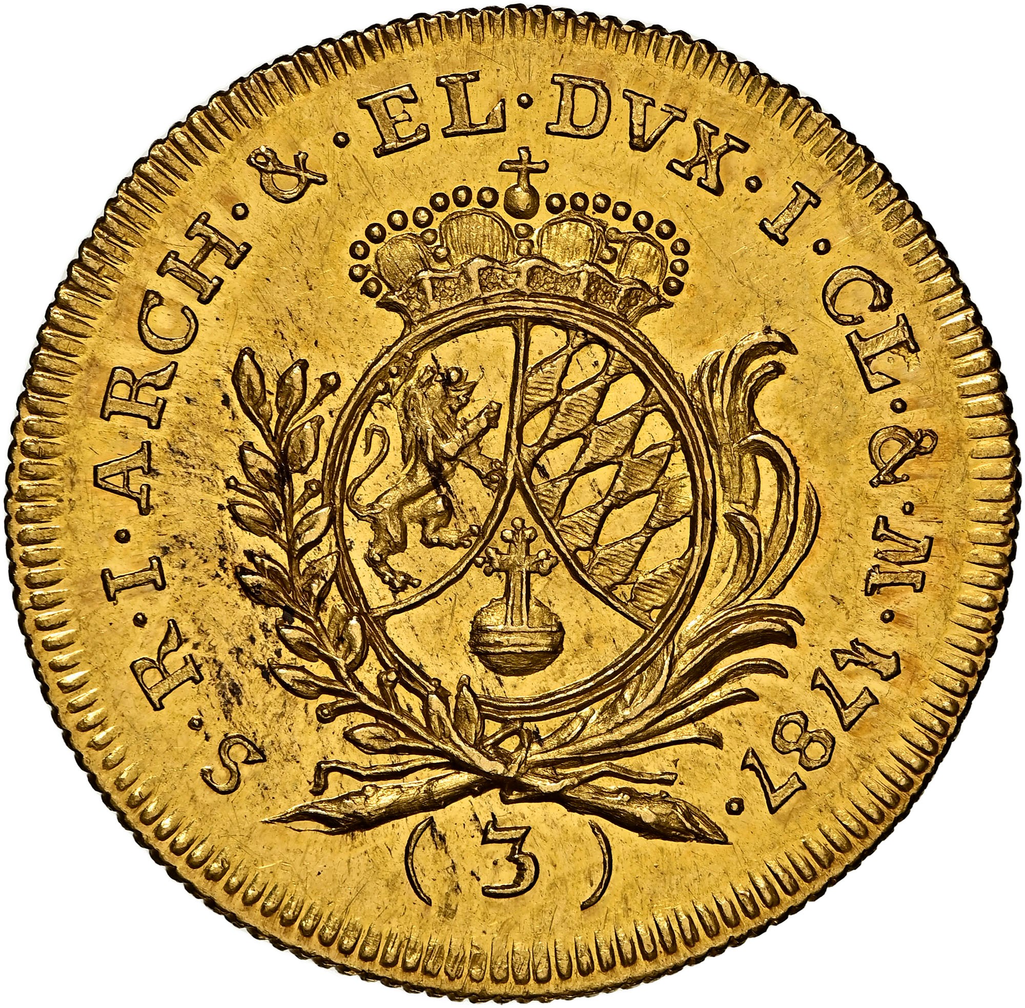 German States BAVARIA 3 Ducat KM 584 Prices & Values | NGC