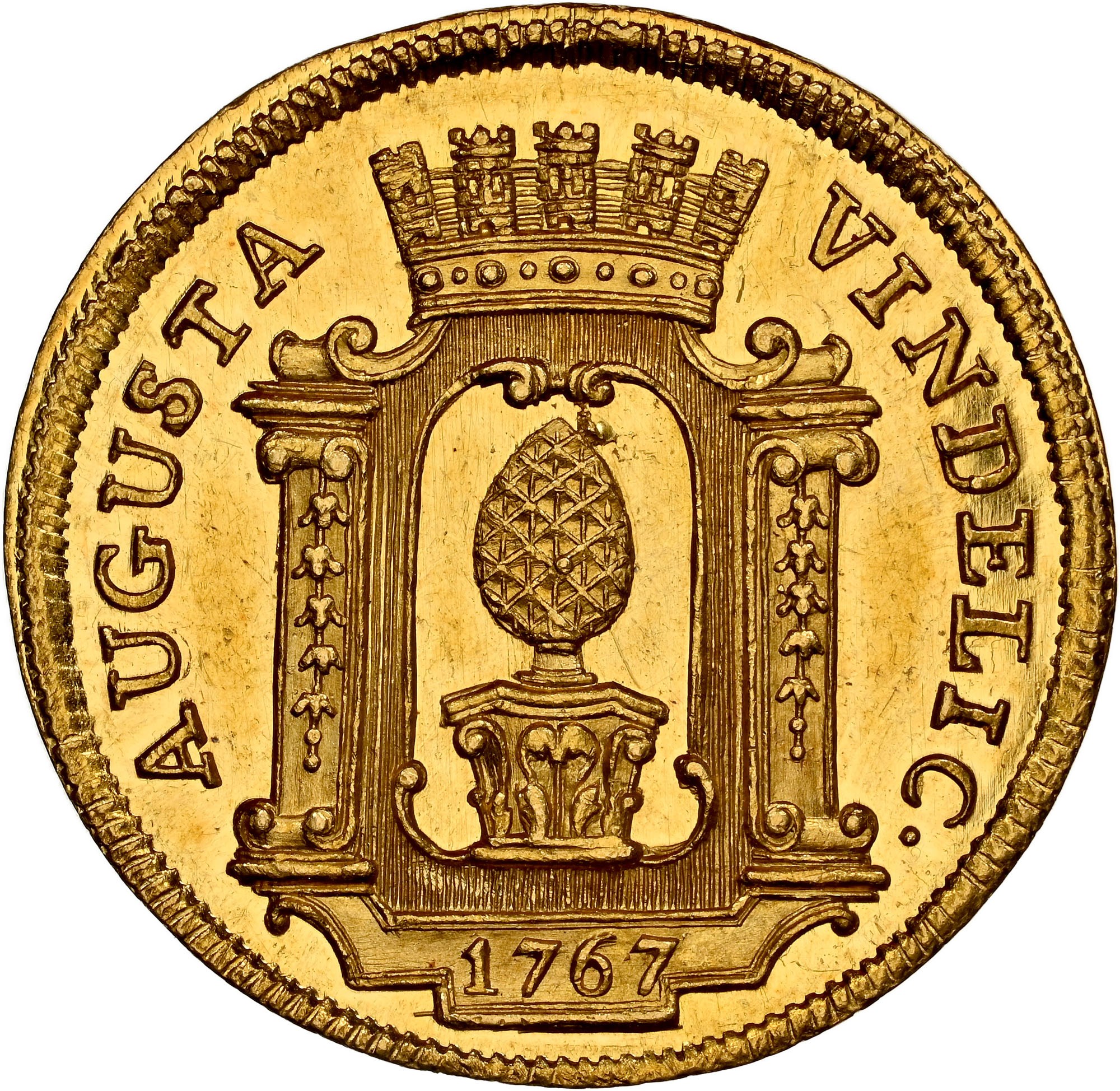 German States AUGSBURG Ducat KM 187 Prices & Values | NGC