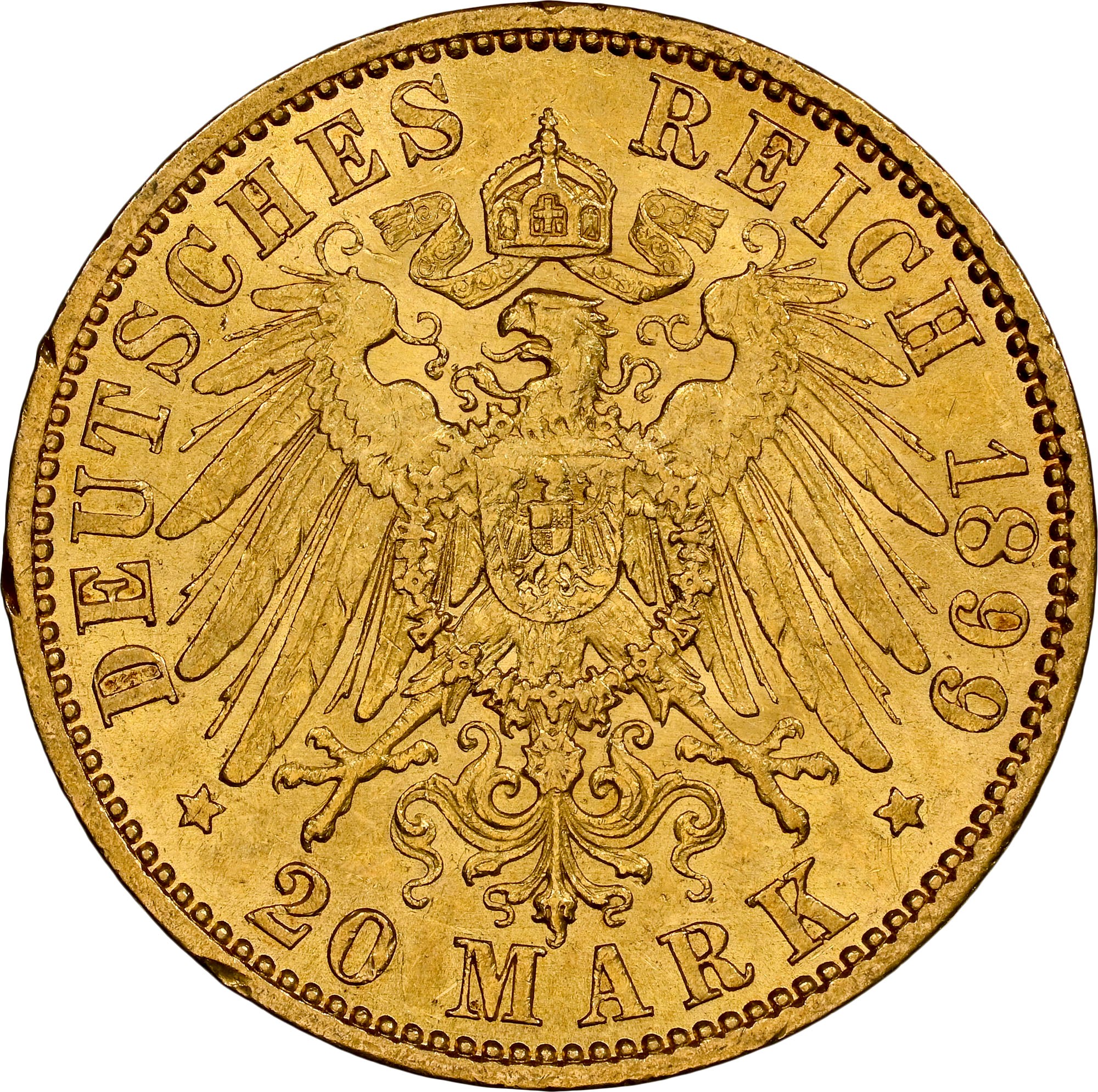 German States PRUSSIA 20 Mark KM 521 Prices & Values | NGC