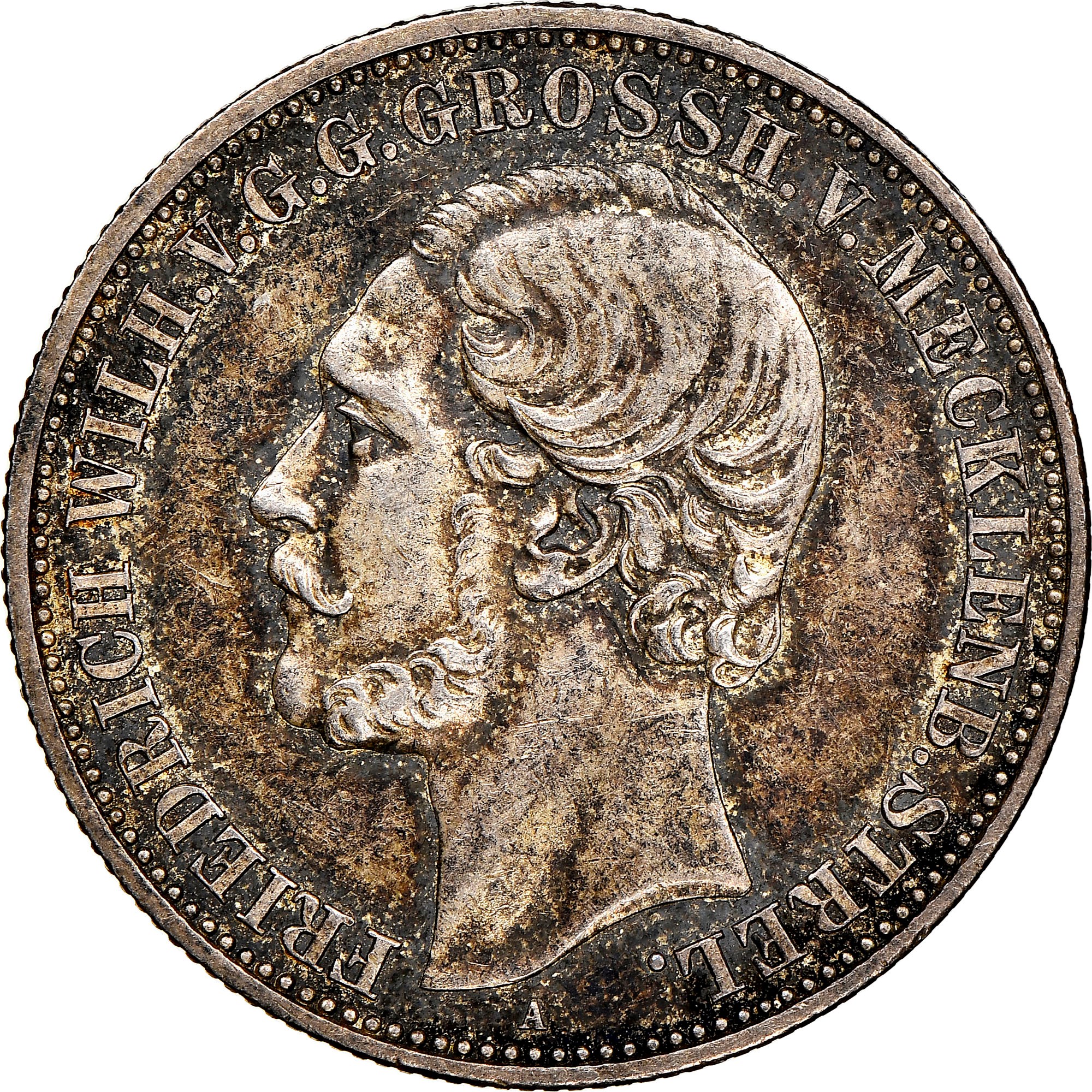 German States MECKLENBURG-STRELITZ 2 Mark KM 108 Prices & Values | NGC