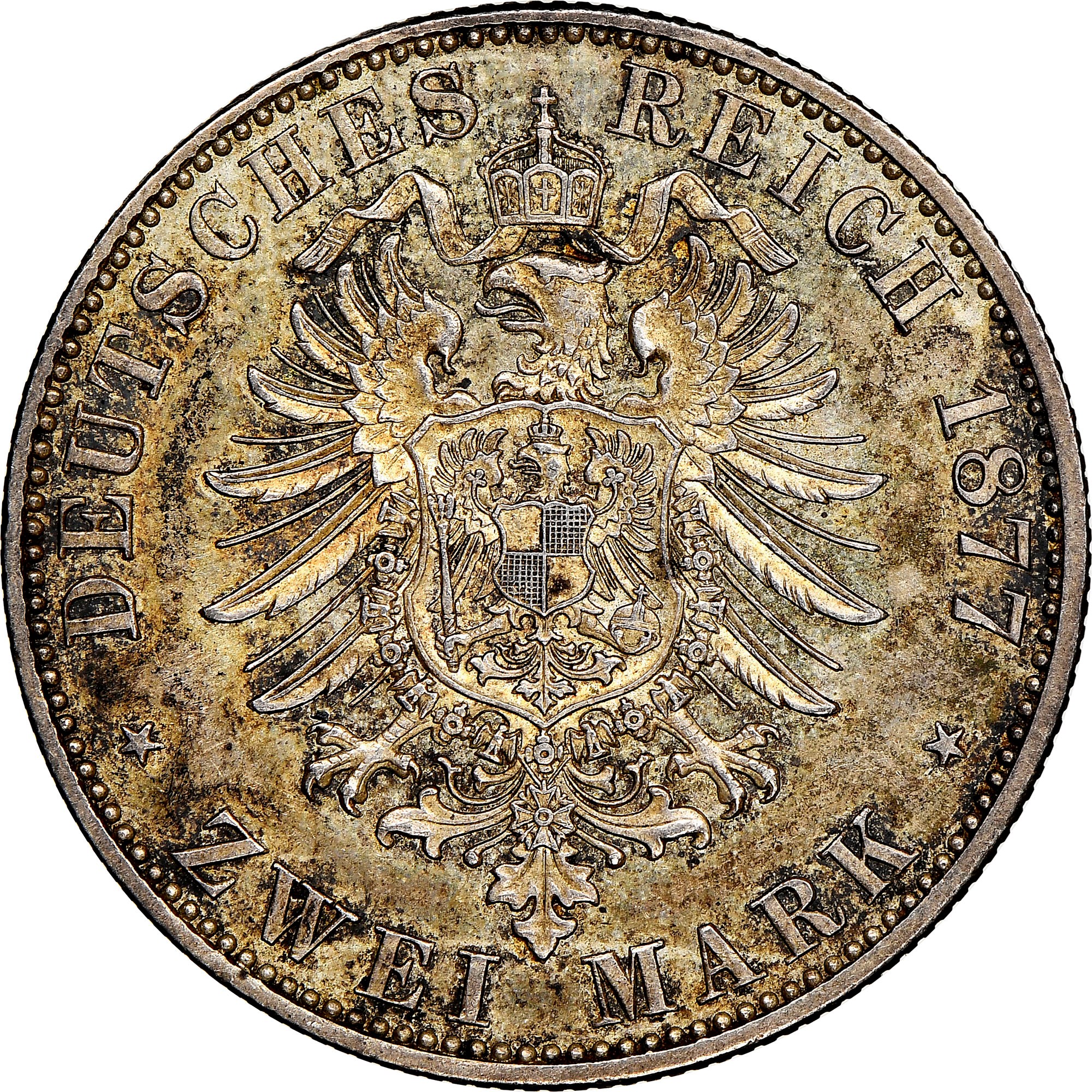 German States MECKLENBURG-STRELITZ 2 Mark KM 108 Prices & Values | NGC