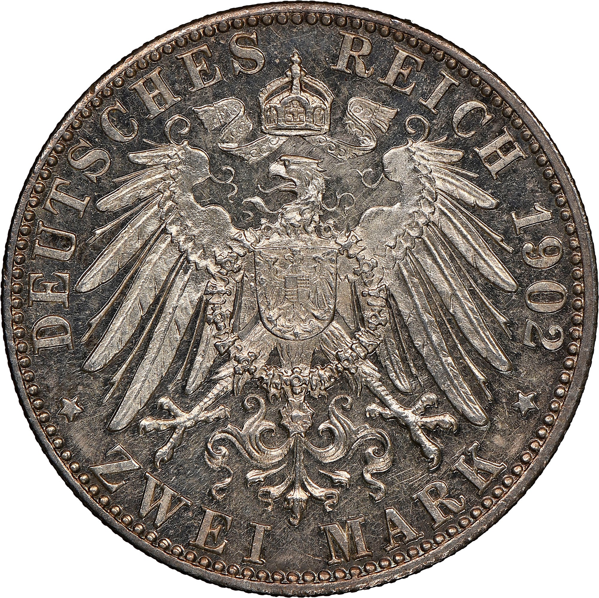 German States SAXE-MEININGEN 2 Mark KM 198 Prices & Values | NGC
