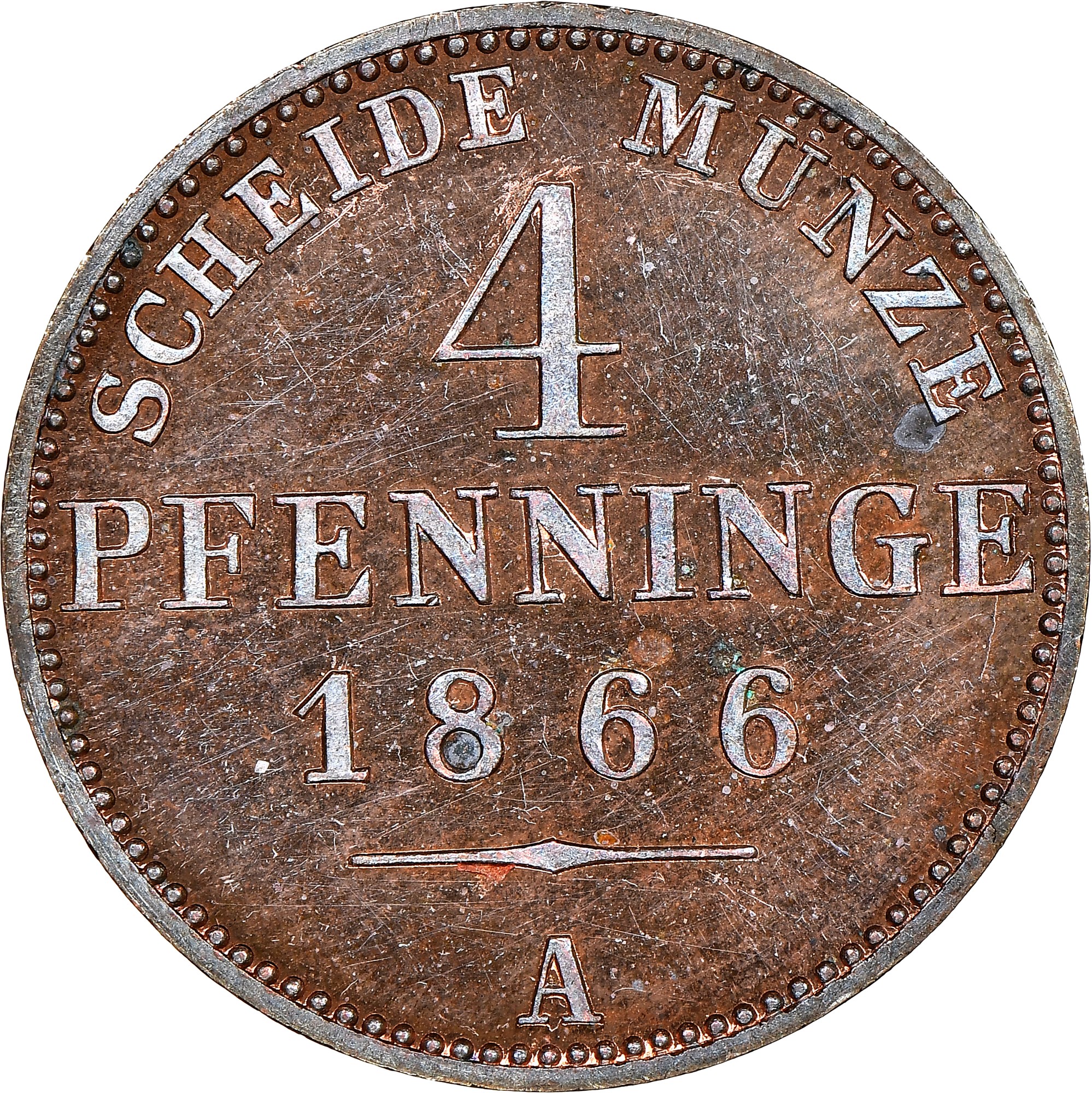 German States PRUSSIA 4 Pfennig KM 483 Prices & Values | NGC