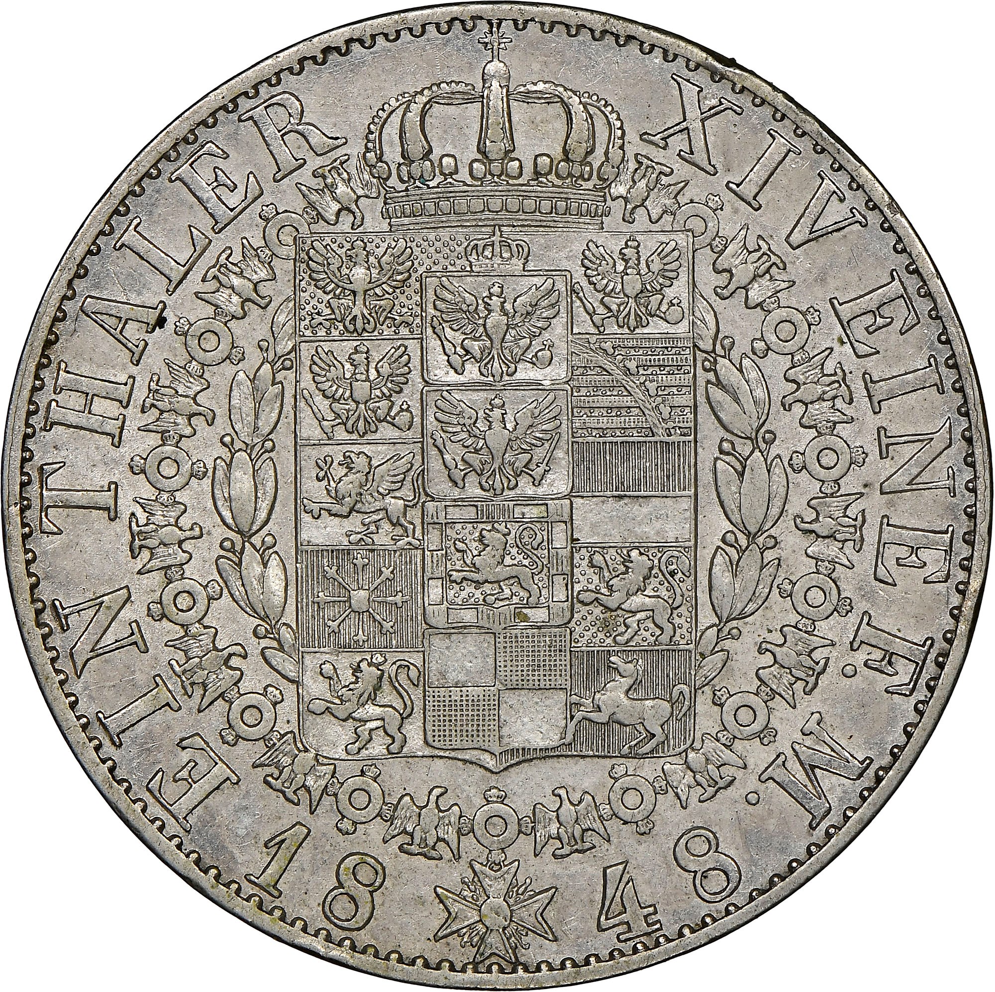 German States PRUSSIA Thaler KM 445 Prices & Values | NGC