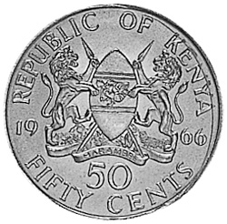 Kenya 50 Cents KM 4 Prices & Values | NGC