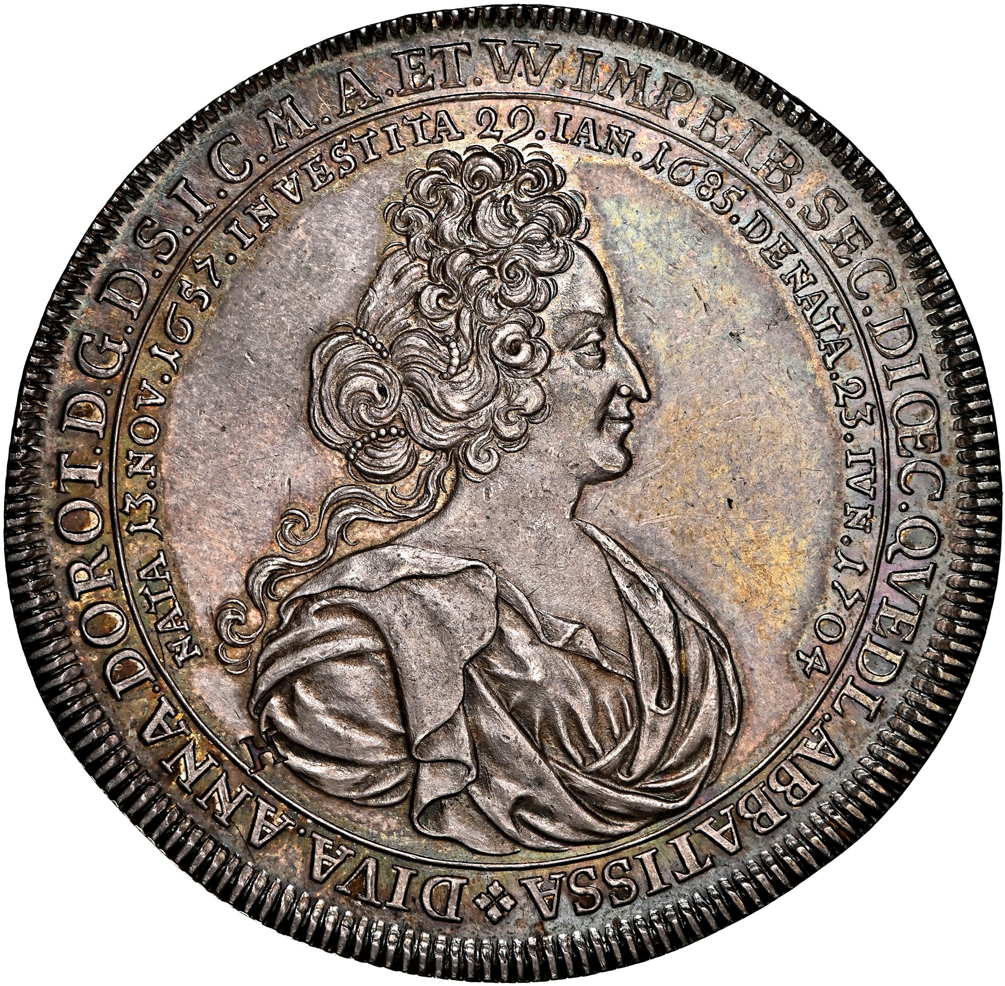 German States QUEDLINBURG Thaler KM 77 Prices & Values | NGC