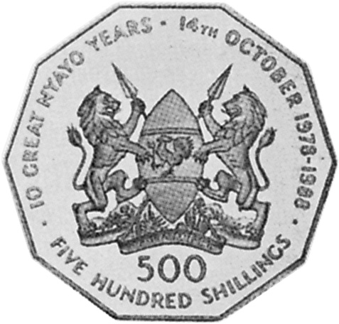 Kenya 500 Shillings KM 24 Prices & Values | NGC