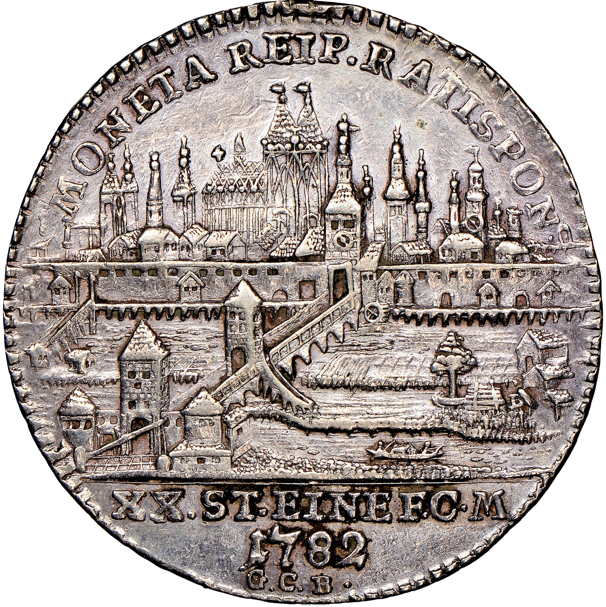 German States REGENSBURG 1/2 Thaler KM 444 Prices & Values | NGC