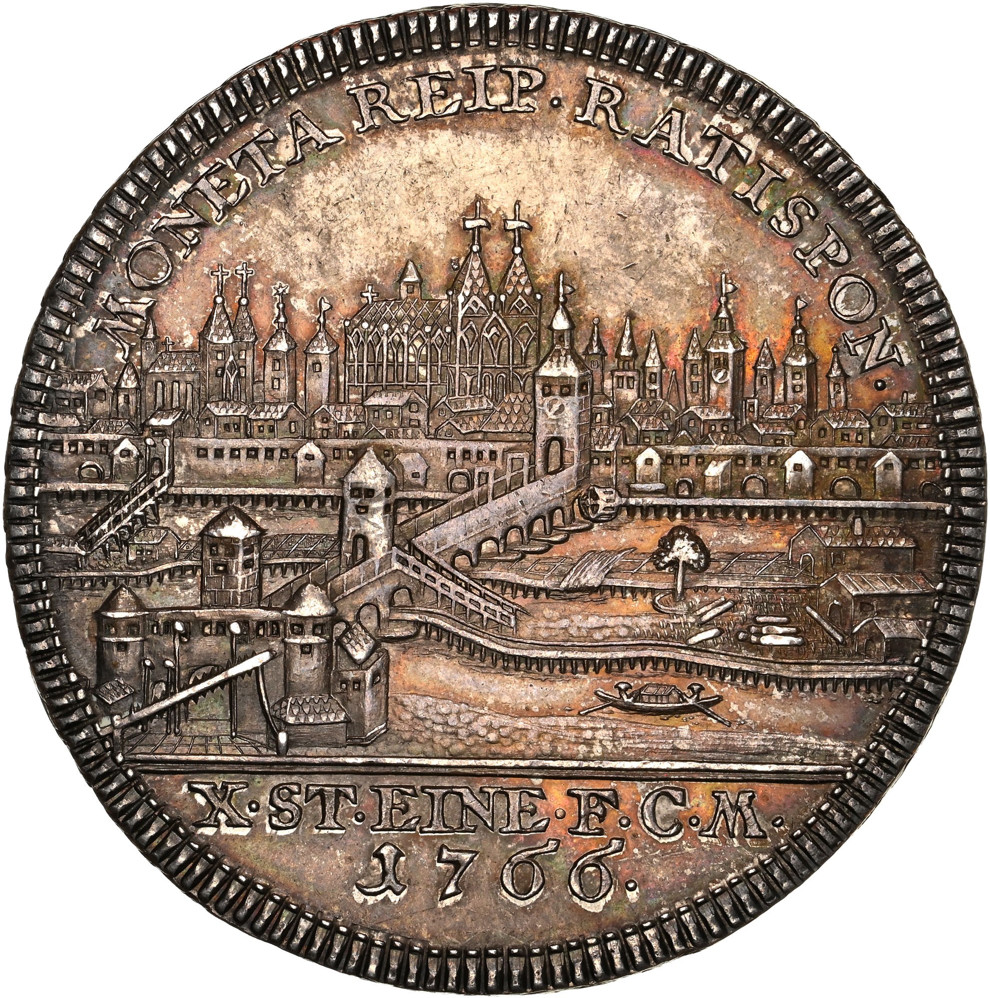 German States REGENSBURG Thaler KM 406 Prices & Values | NGC