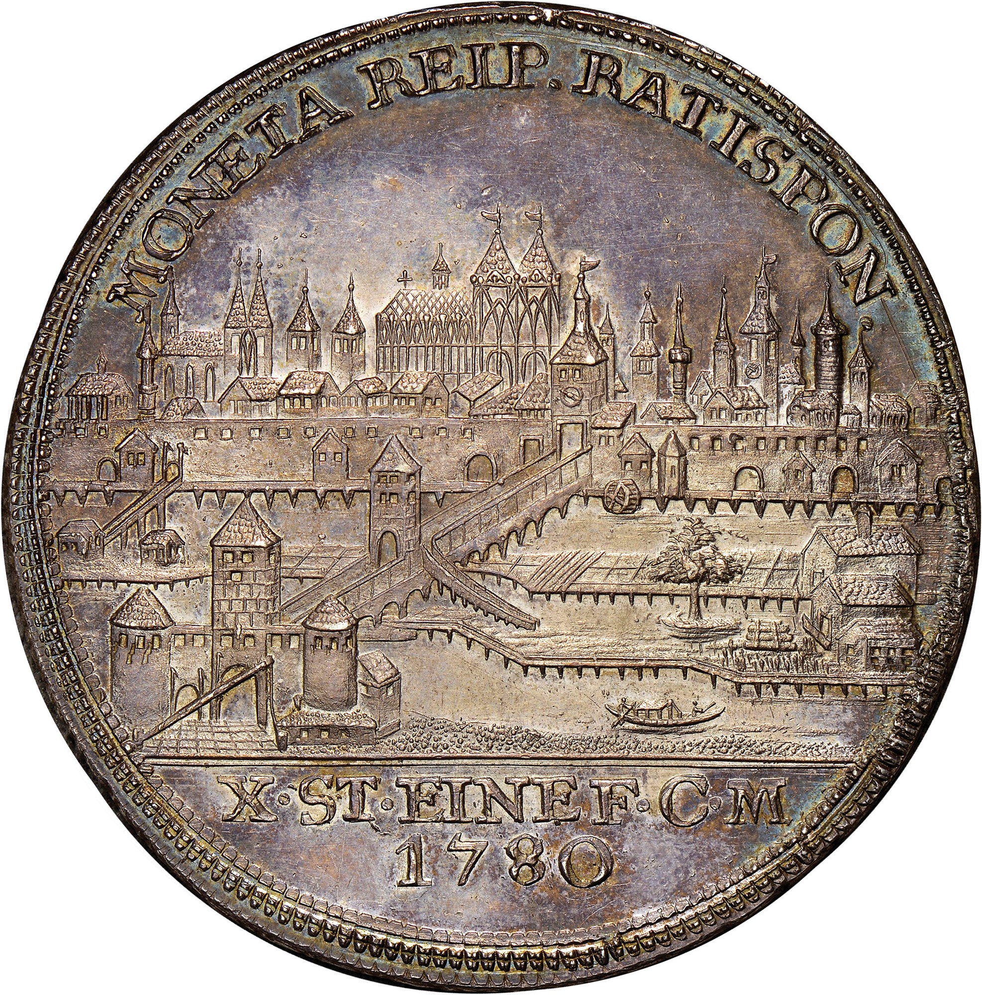 German States REGENSBURG Thaler KM 436 Prices & Values | NGC