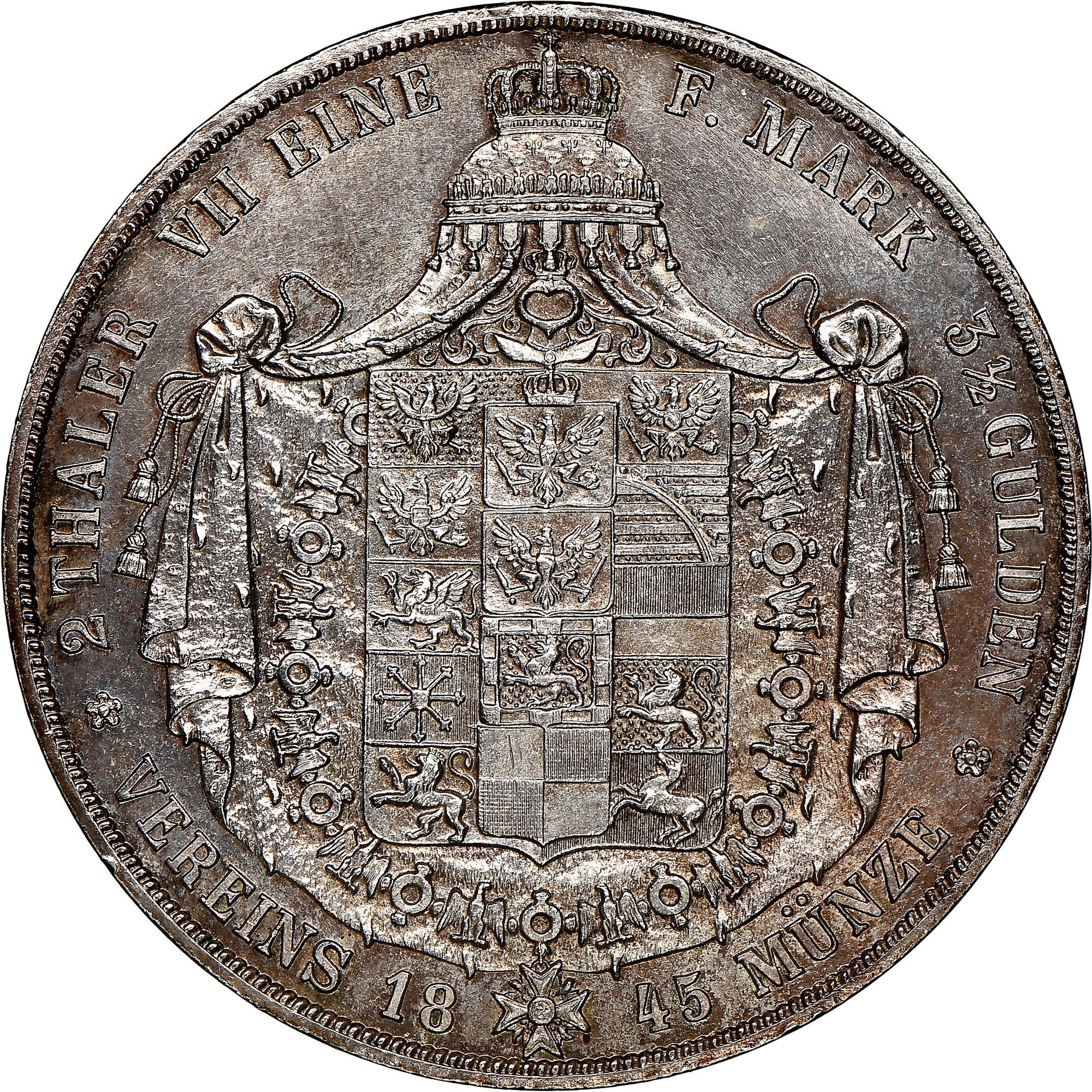 German States PRUSSIA 2 Thaler KM 440.2 Prices & Values | NGC