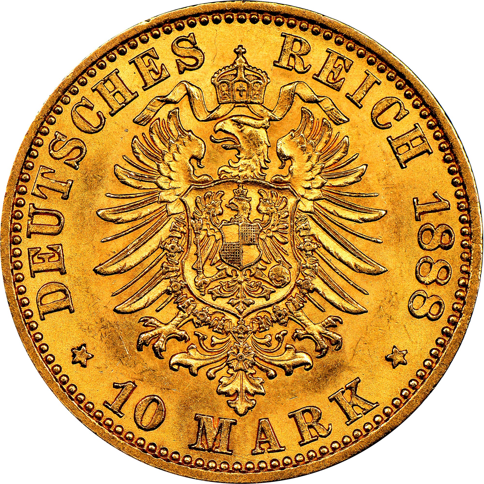 German States PRUSSIA 10 Mark KM 514 Prices & Values | NGC