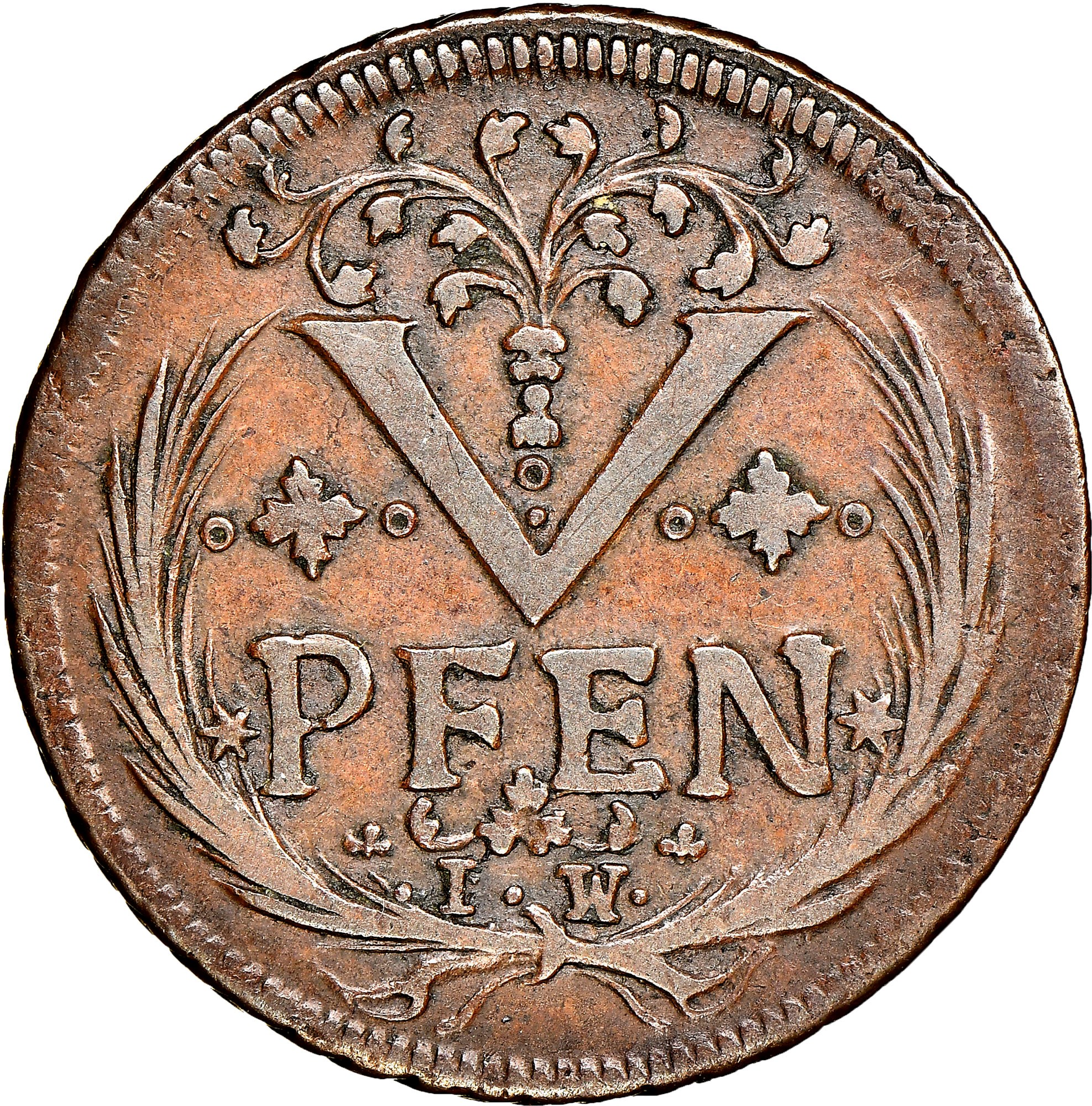 German States OSNABRUCK 5 Pfennig KM 186 Prices & Values | NGC