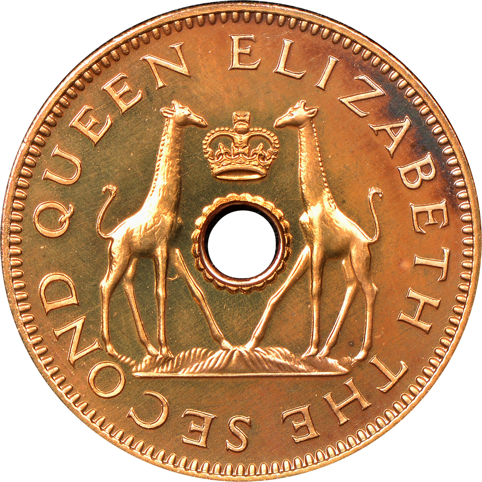 1955-1964 Rhodesia And Nyasaland 1/2 Penny KM 1 Prices & Values | NGC