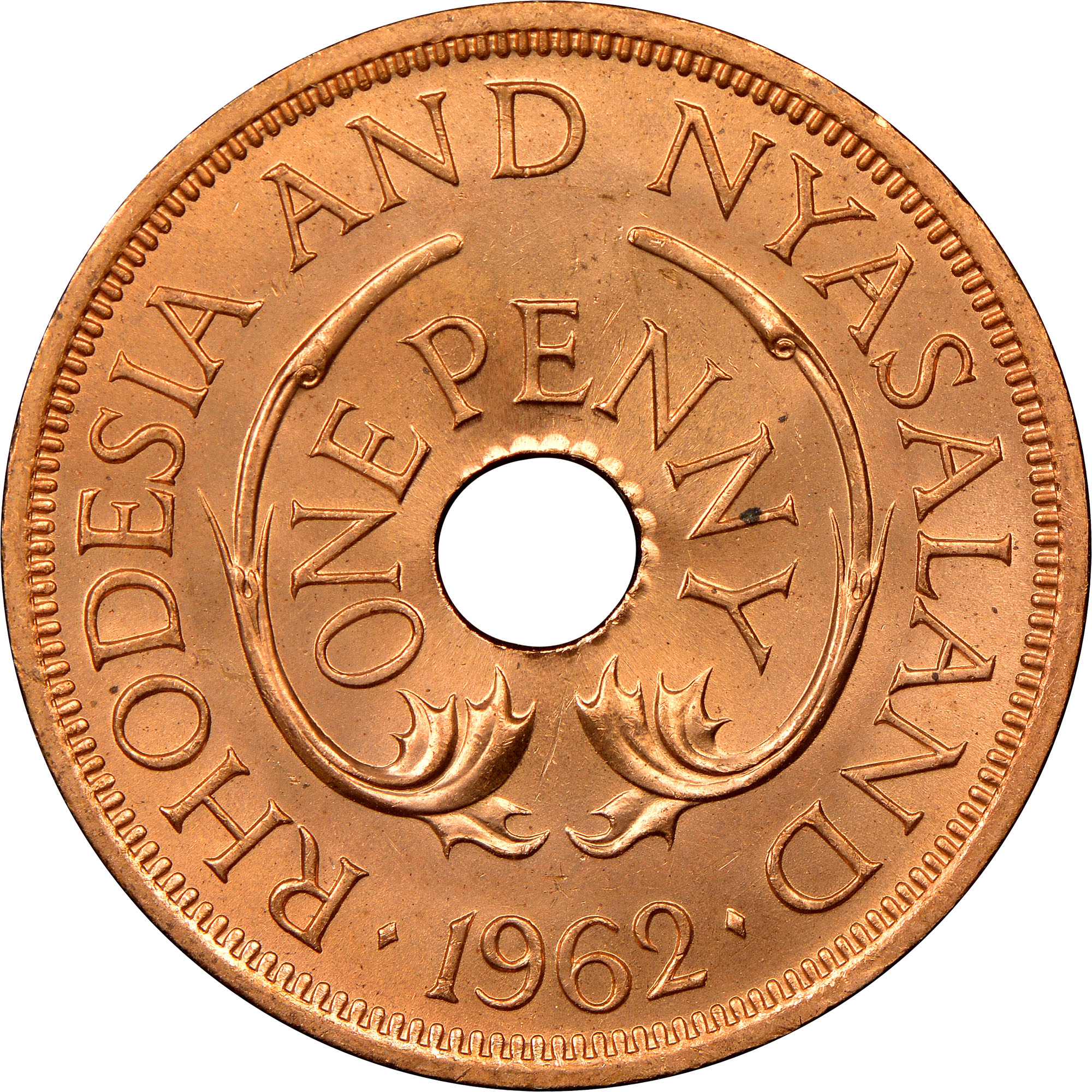 Rhodesia And Nyasaland Penny KM 2 Prices & Values | NGC