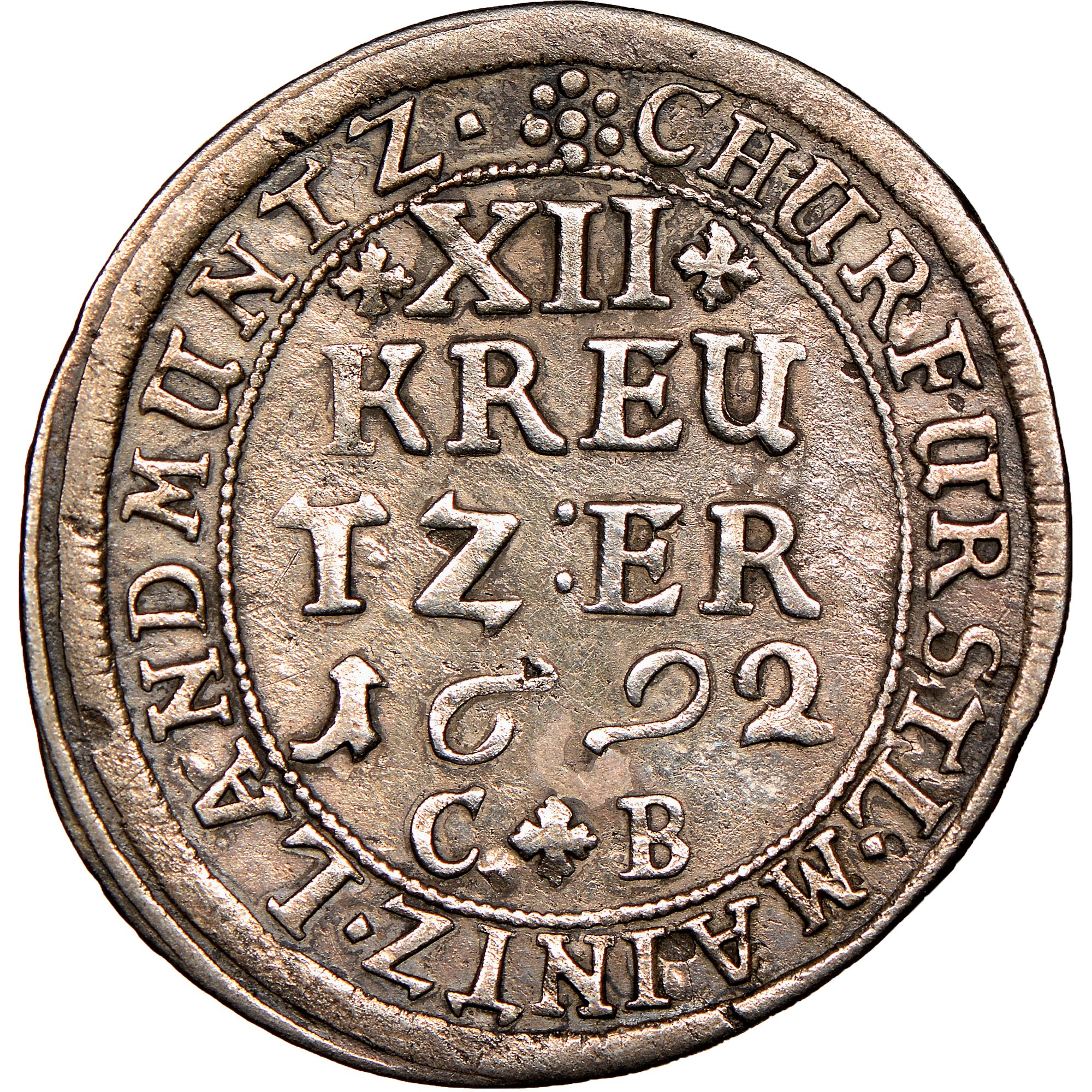 German States MAINZ 12 Kreuzer KM 204 Prices & Values | NGC