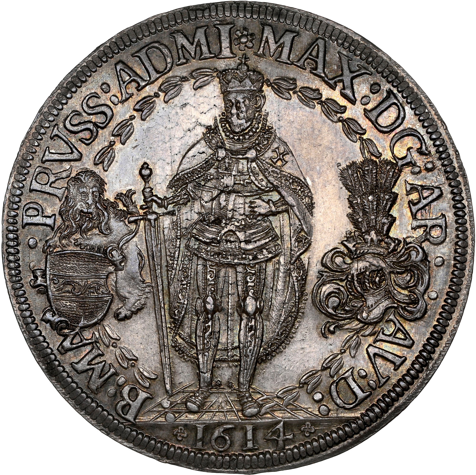 German States TEUTONIC ORDER 2 Thaler KM 30 Prices & Values | NGC