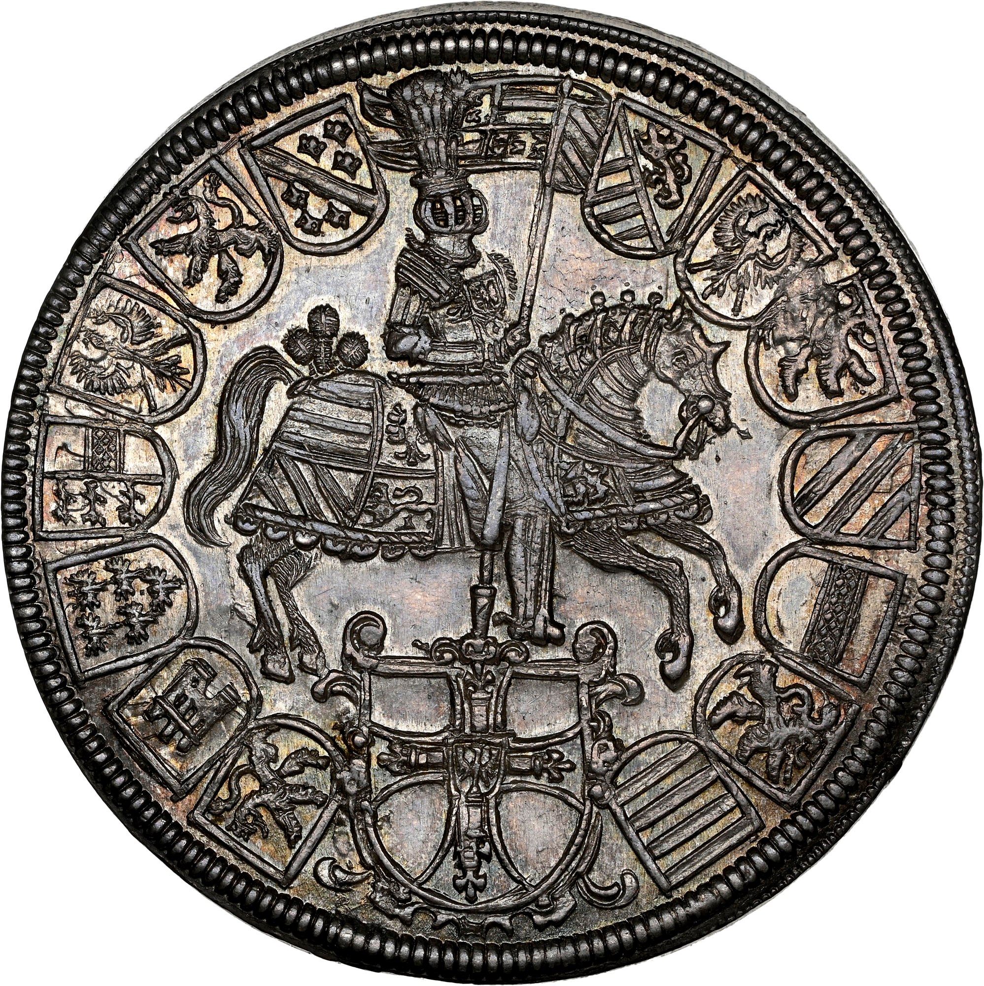German States TEUTONIC ORDER 2 Thaler KM 30 Prices & Values | NGC