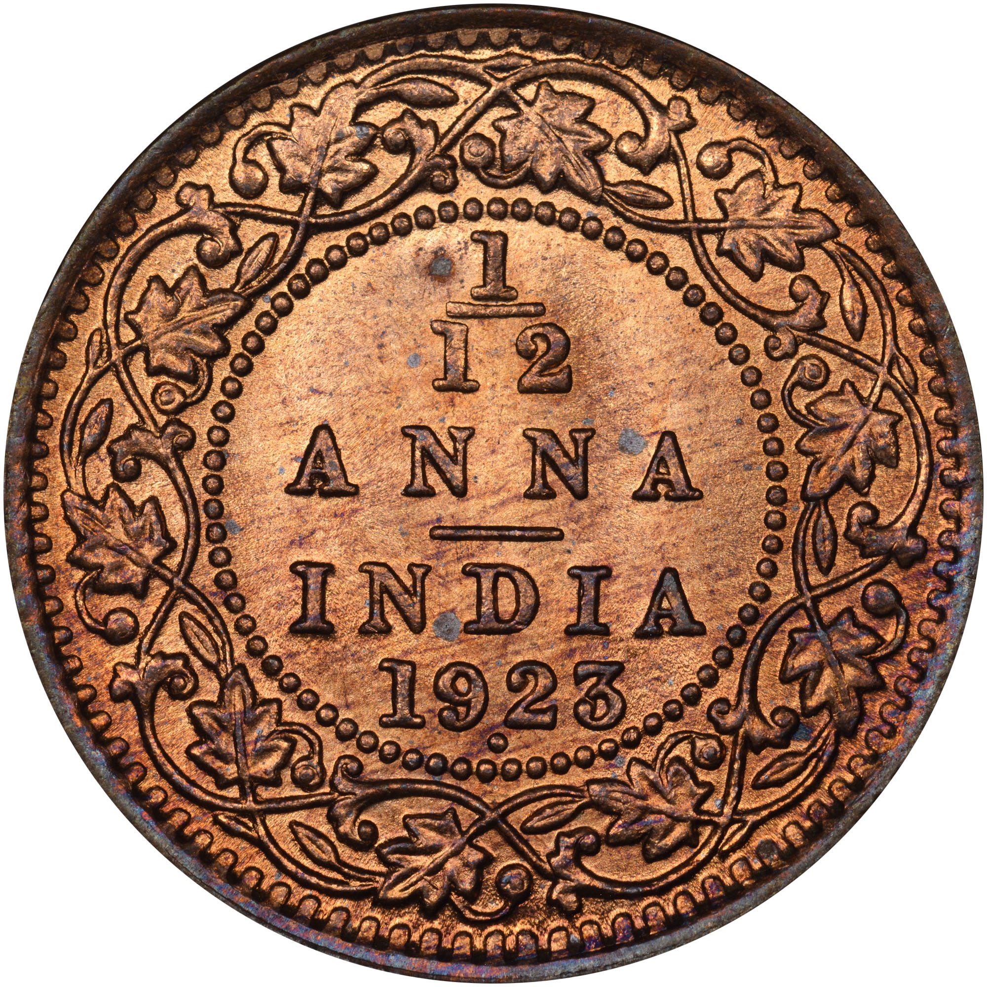 India-British 1/12 Anna KM 509 Prices & Values | NGC