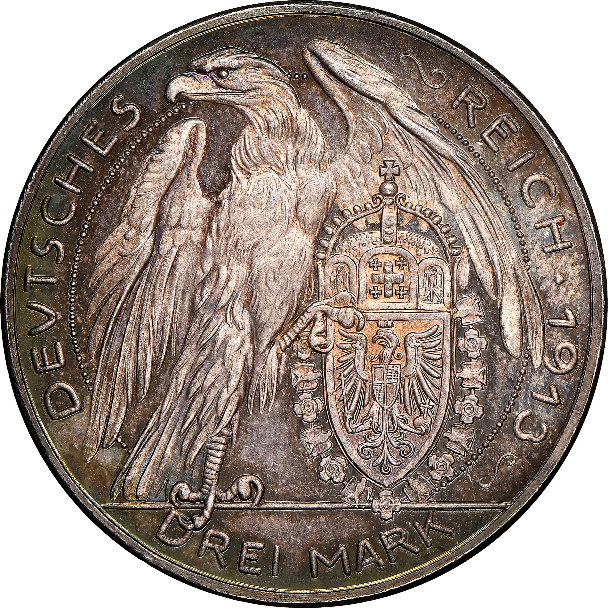 German States PRUSSIA 3 Mark X 3 Prices & Values | NGC