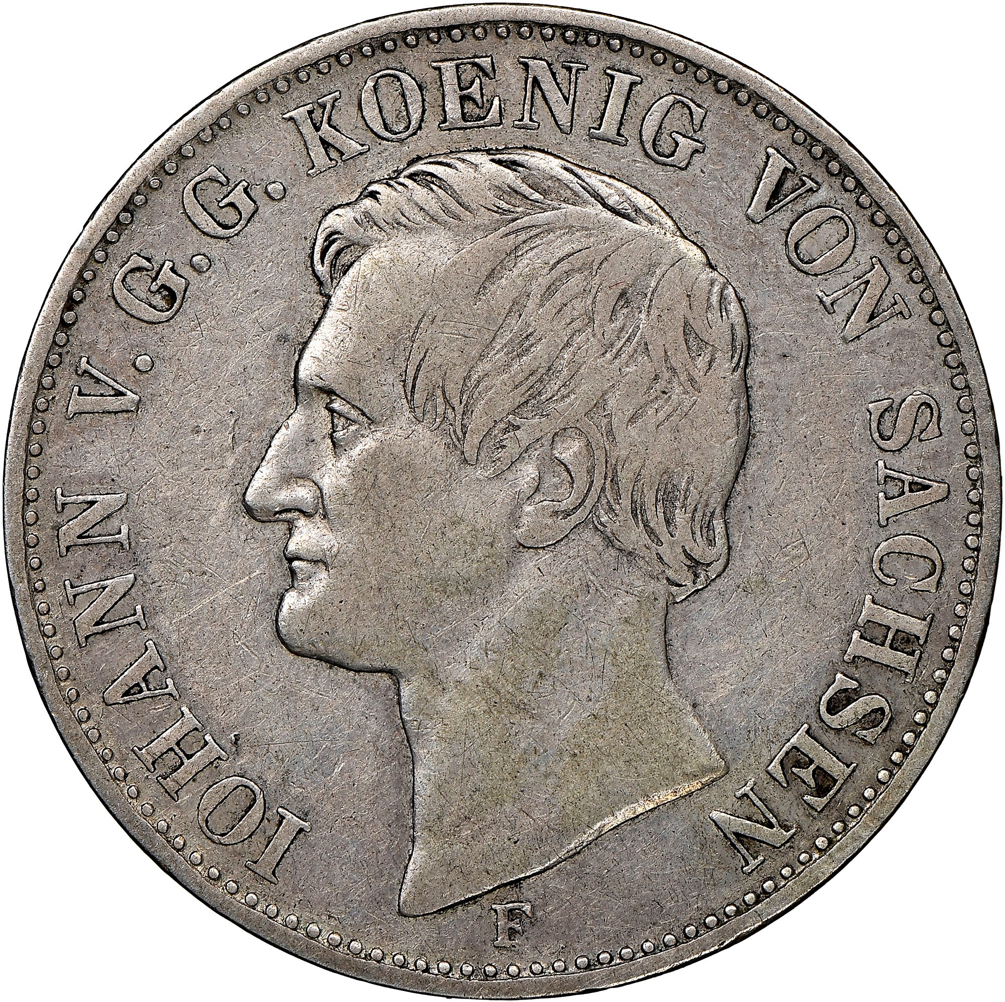 German States SAXONY-ALBERTINE Thaler KM 1188 Prices & Values | NGC