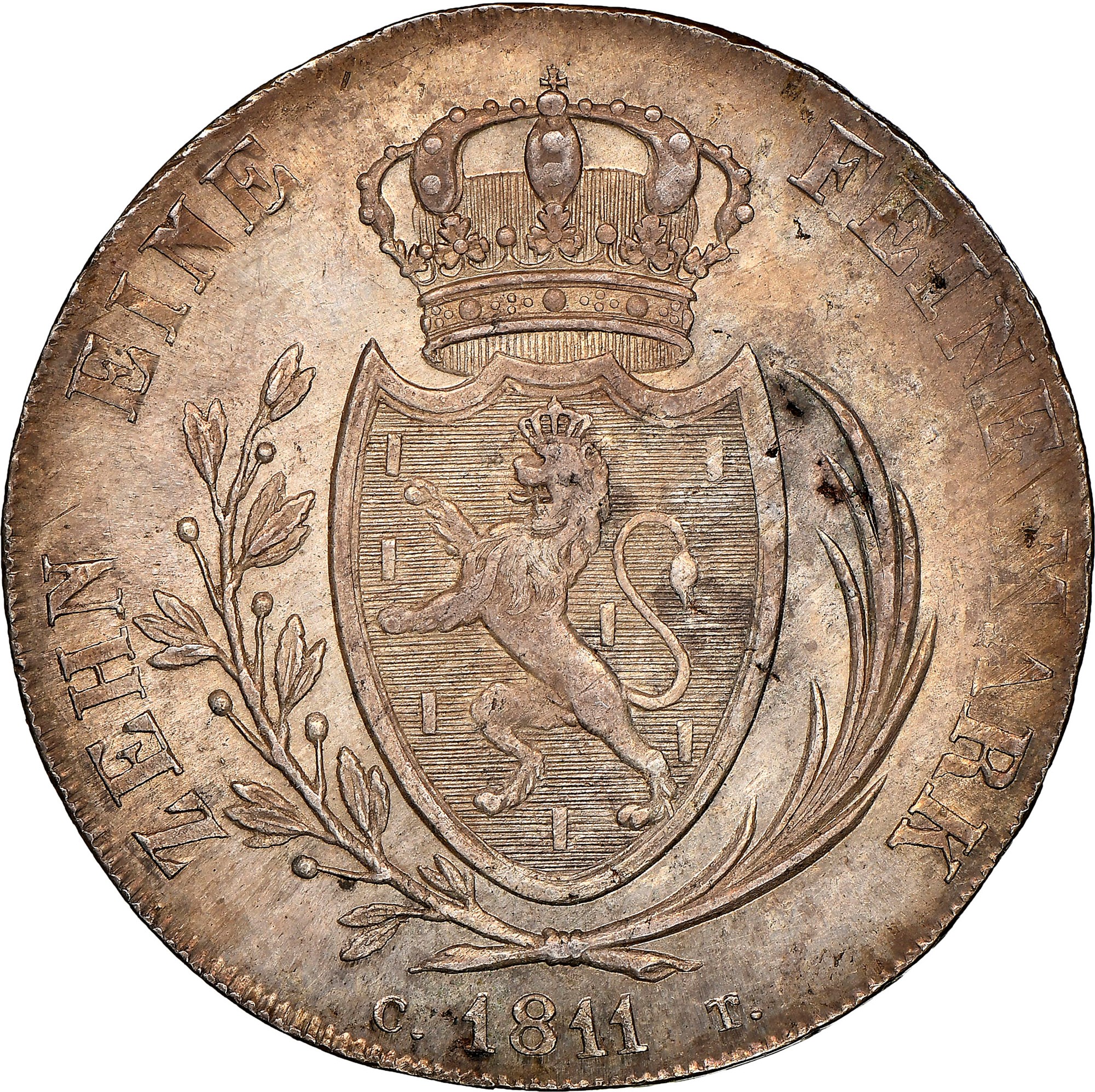 German States NASSAU-USINGEN Thaler KM 6 Prices & Values | NGC