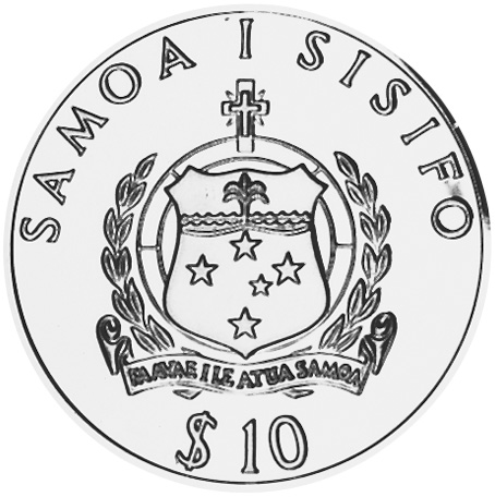 Samoa 10 Tala KM 91 Prices & Values | NGC