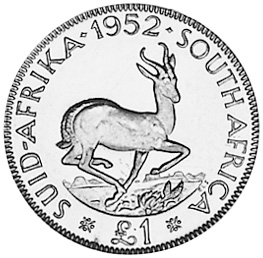 South Africa Pound KM 43 Prices & Values | NGC