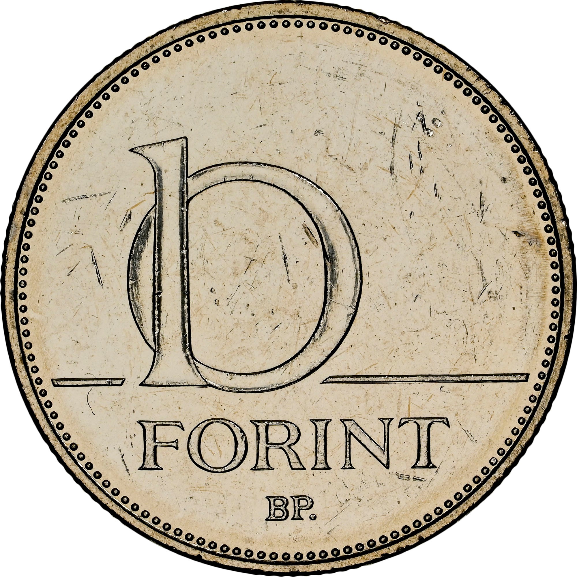 Hungary 10 Forint KM 779 Prices & Values | NGC