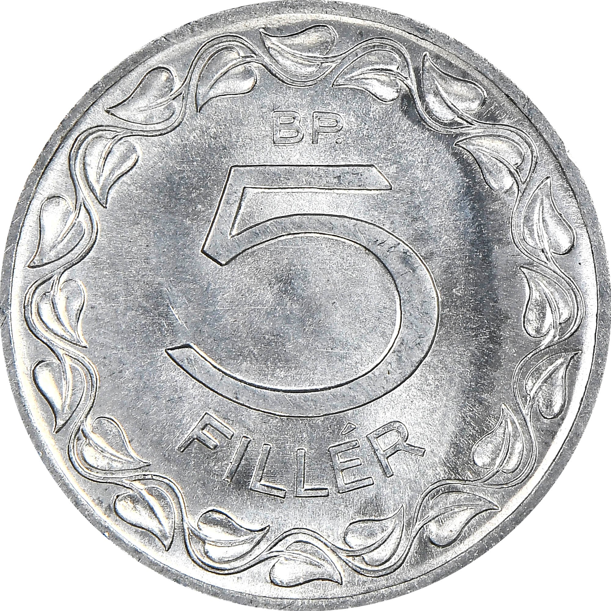 Hungary 5 Fillér KM 549 Prices & Values | NGC