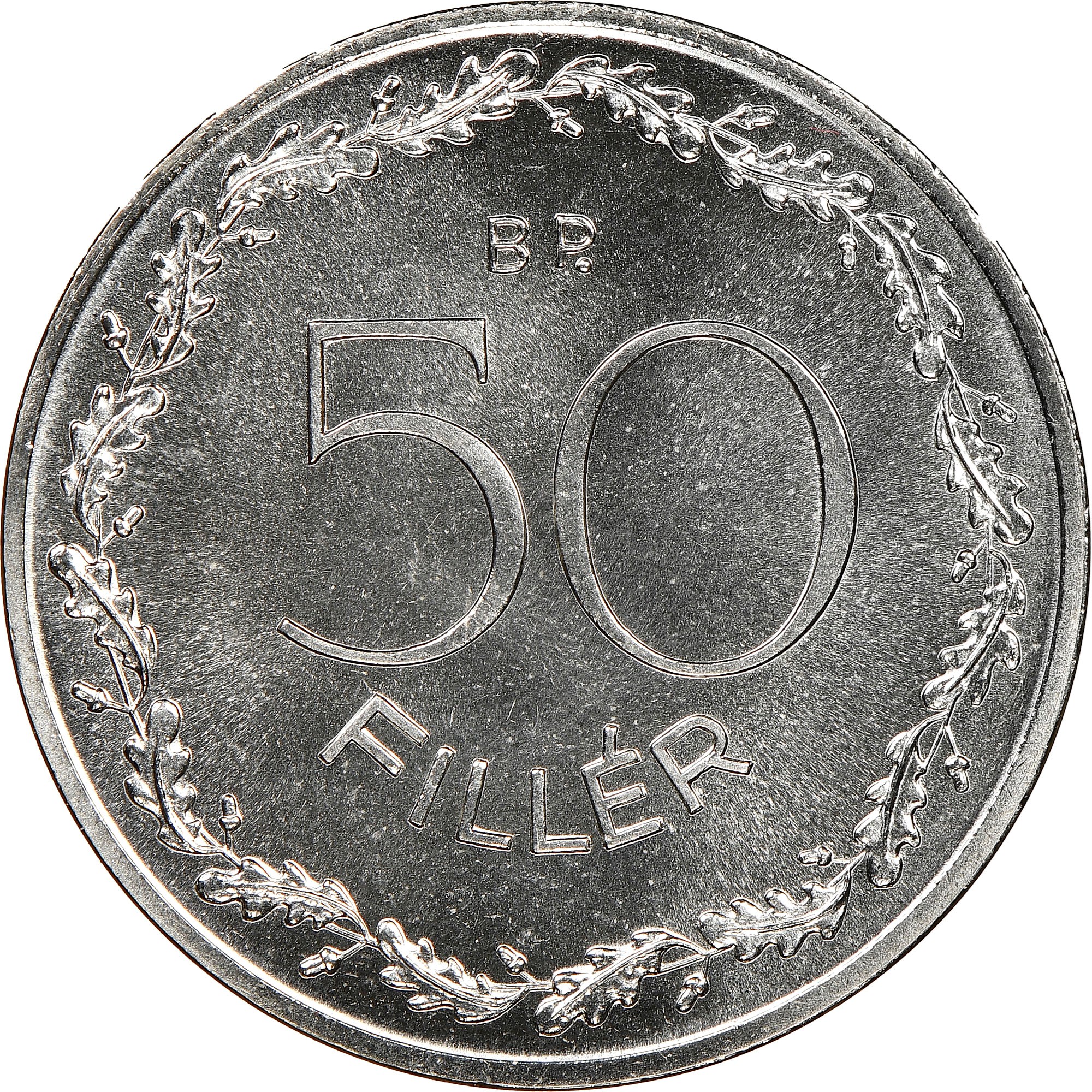 Hungary 50 Fillér KM 551a Prices & Values | NGC