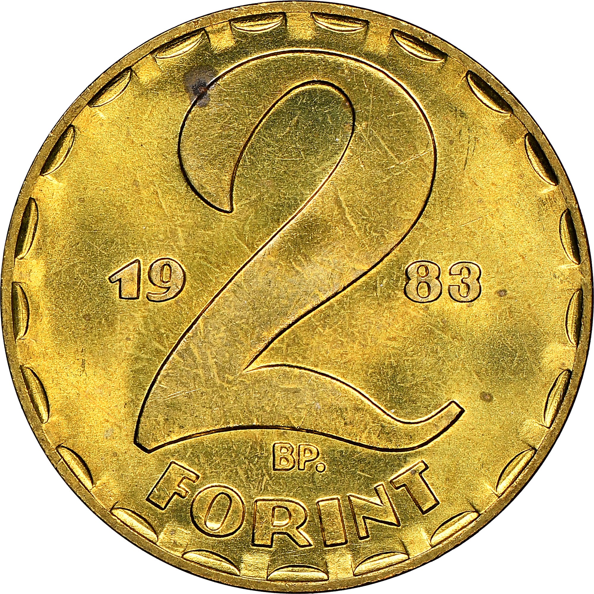 Hungary 2 Forint KM 591 Prices & Values | NGC