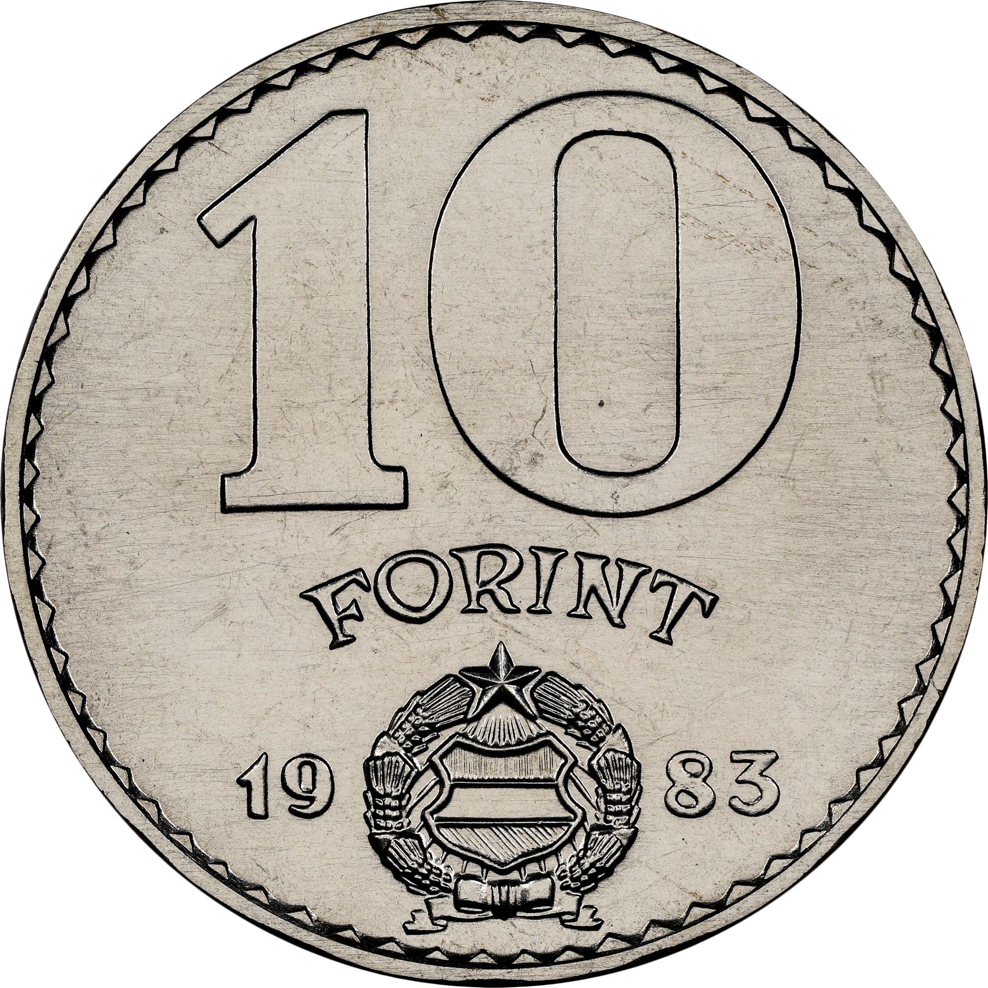 Hungary 10 Forint KM 629 Prices & Values | NGC