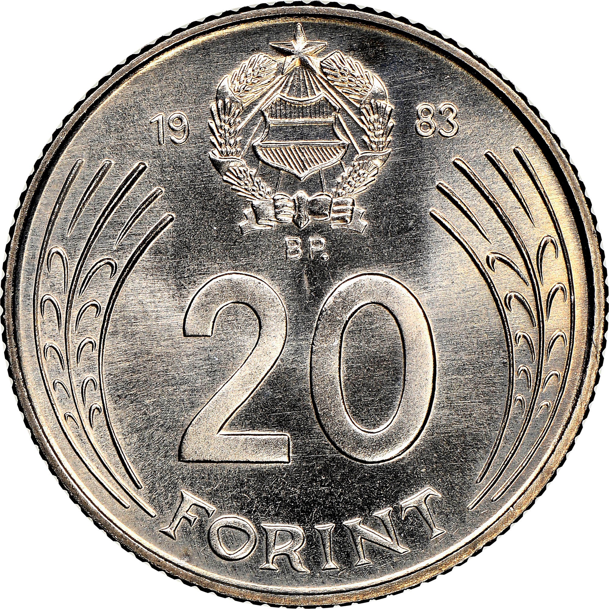 Hungary 20 Forint KM 630 Prices & Values | NGC