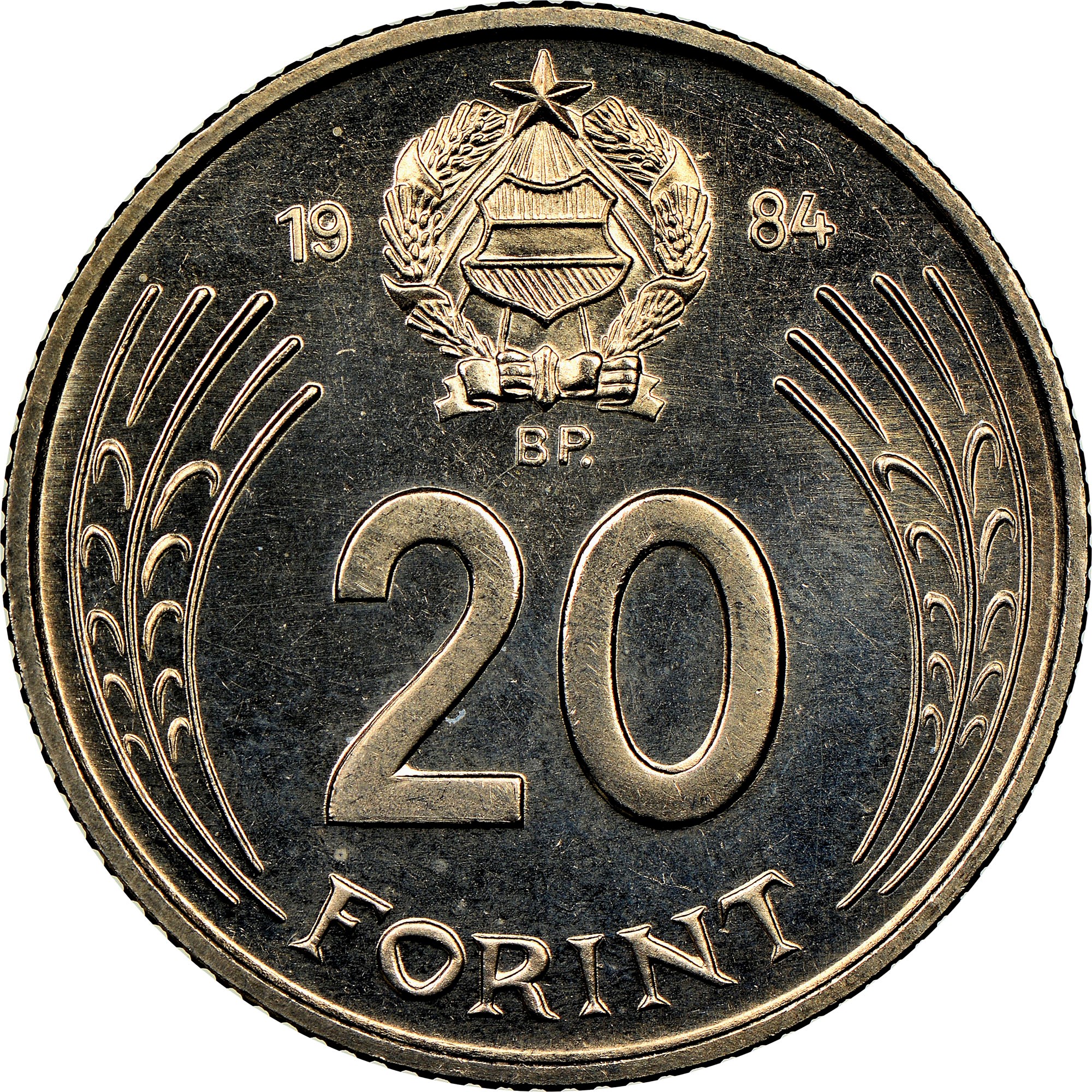 Hungary 20 Forint KM 630 Prices & Values | NGC