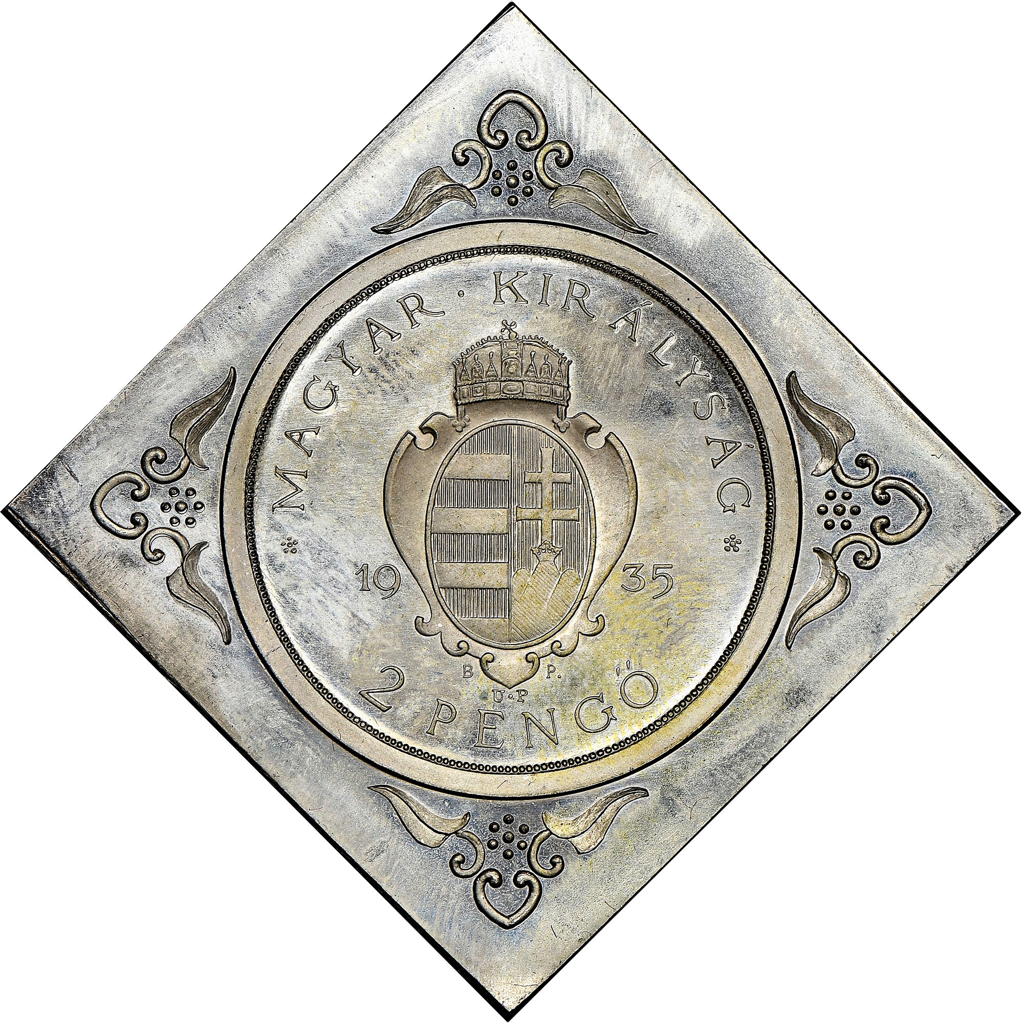 Hungary 2 Pengö X Pn10.2 Prices & Values | NGC