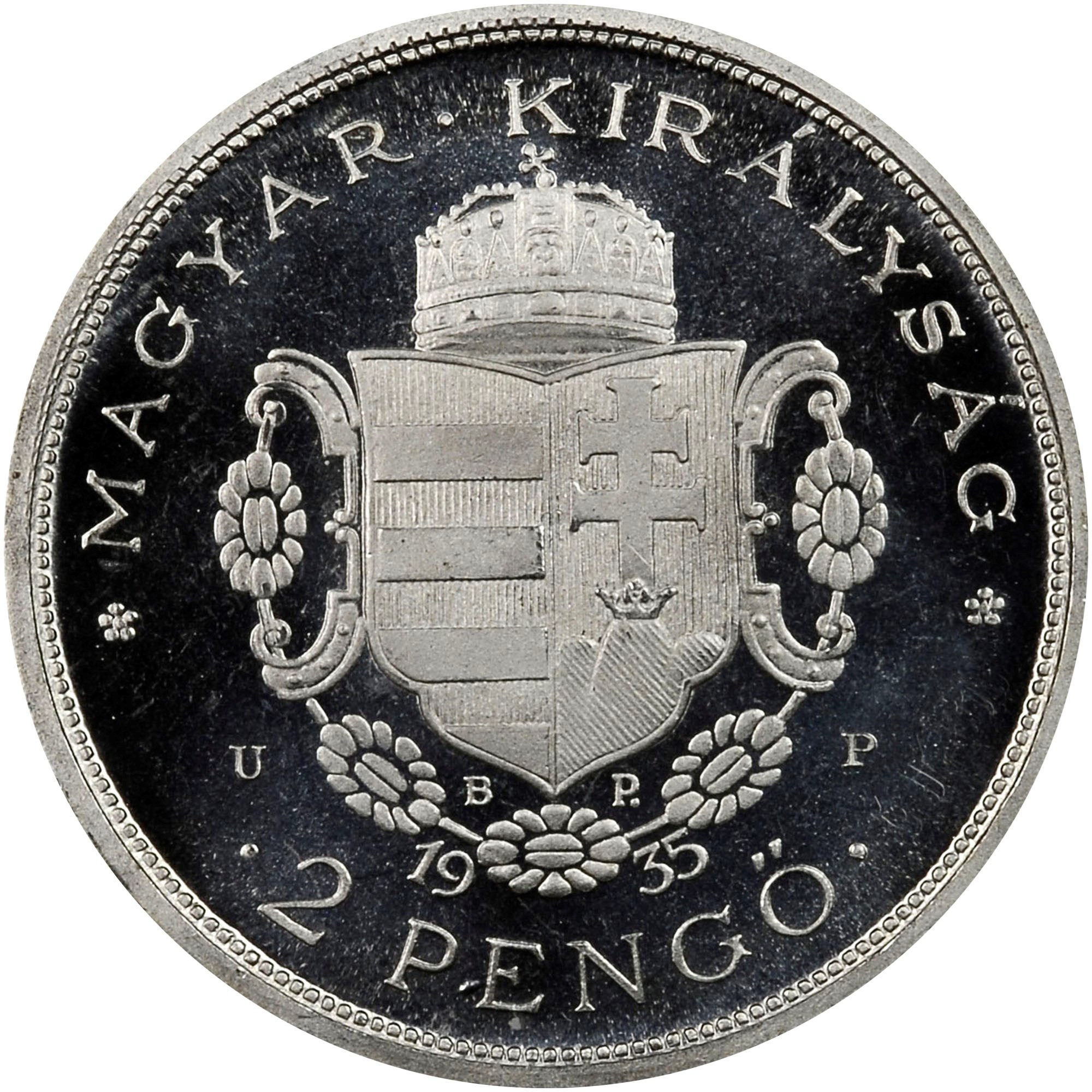 Hungary 2 Pengö X Pn11.1 Prices & Values | NGC