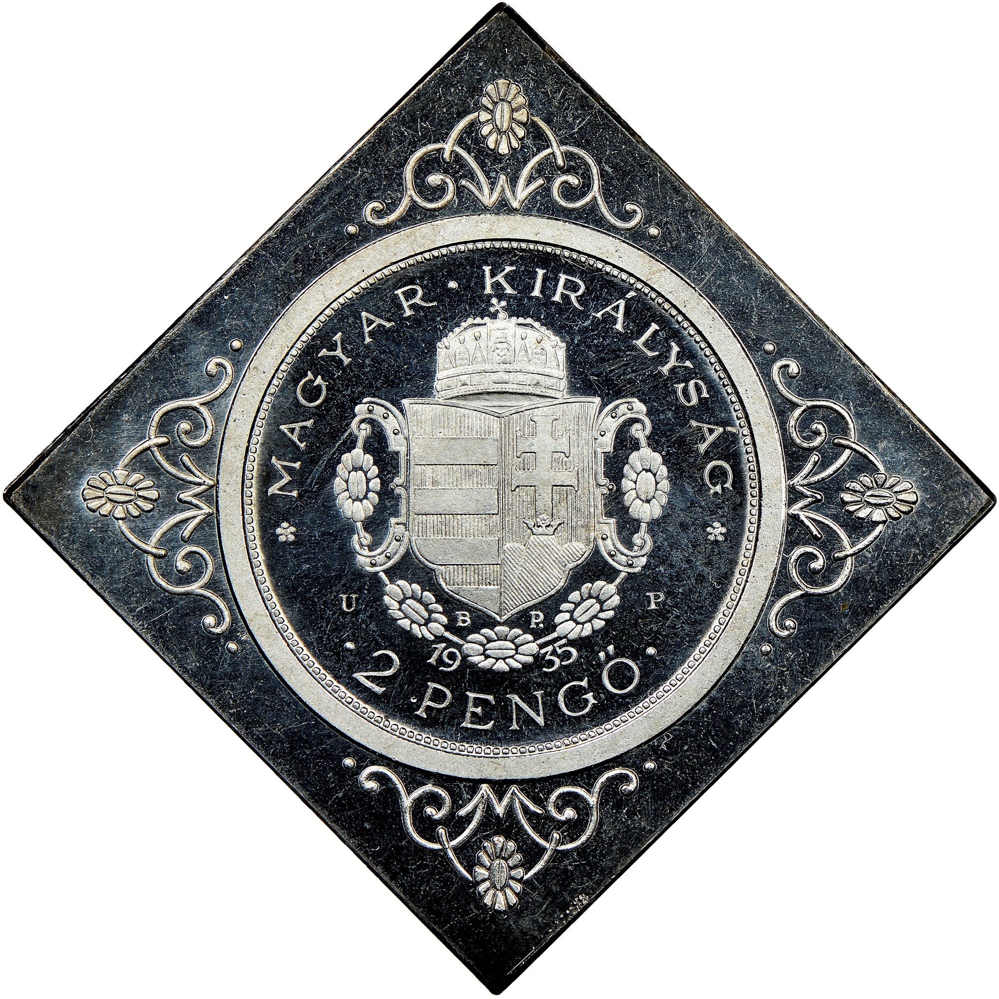 Hungary 2 Pengö X Pn11.2 Prices & Values | NGC