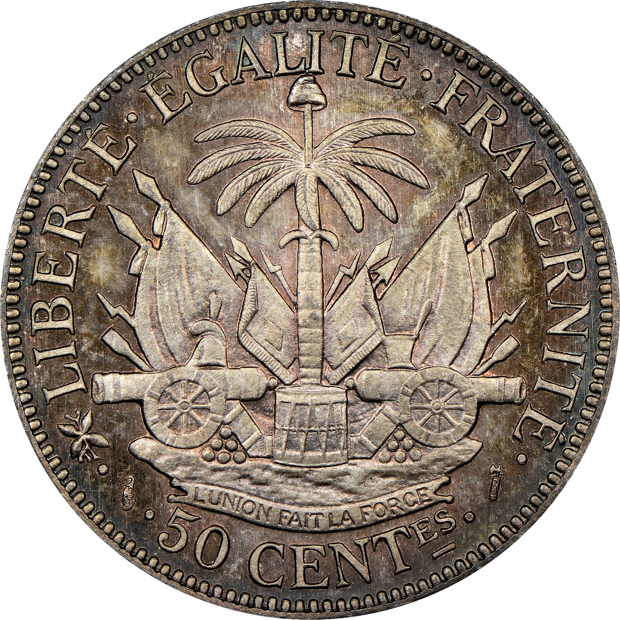 Haiti 50 Centimes KM 47 Prices & Values | NGC