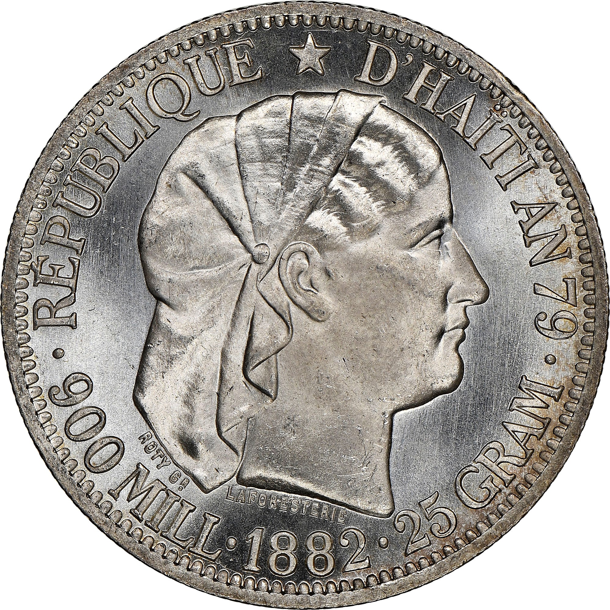 Haiti Gourde KM 46 Prices & Values | NGC