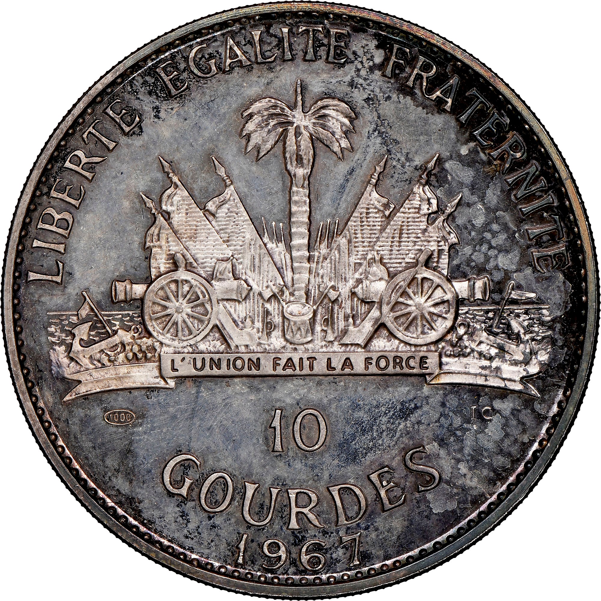 Haiti 10 Gourdes KM 65.1 Prices & Values | NGC