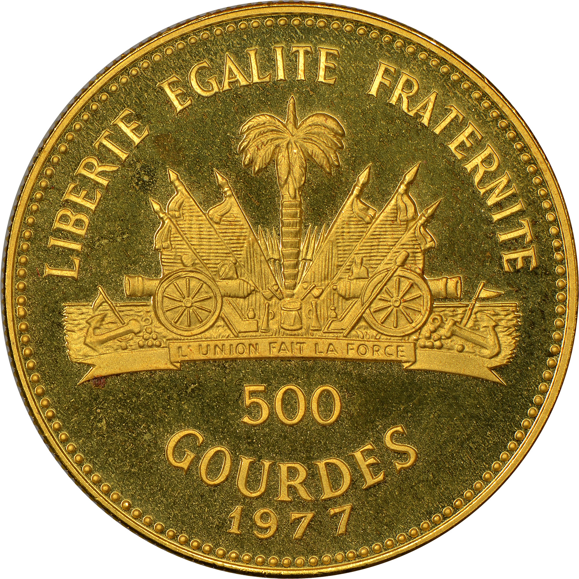 Haiti 500 Gourdes KM 141 Prices & Values | NGC