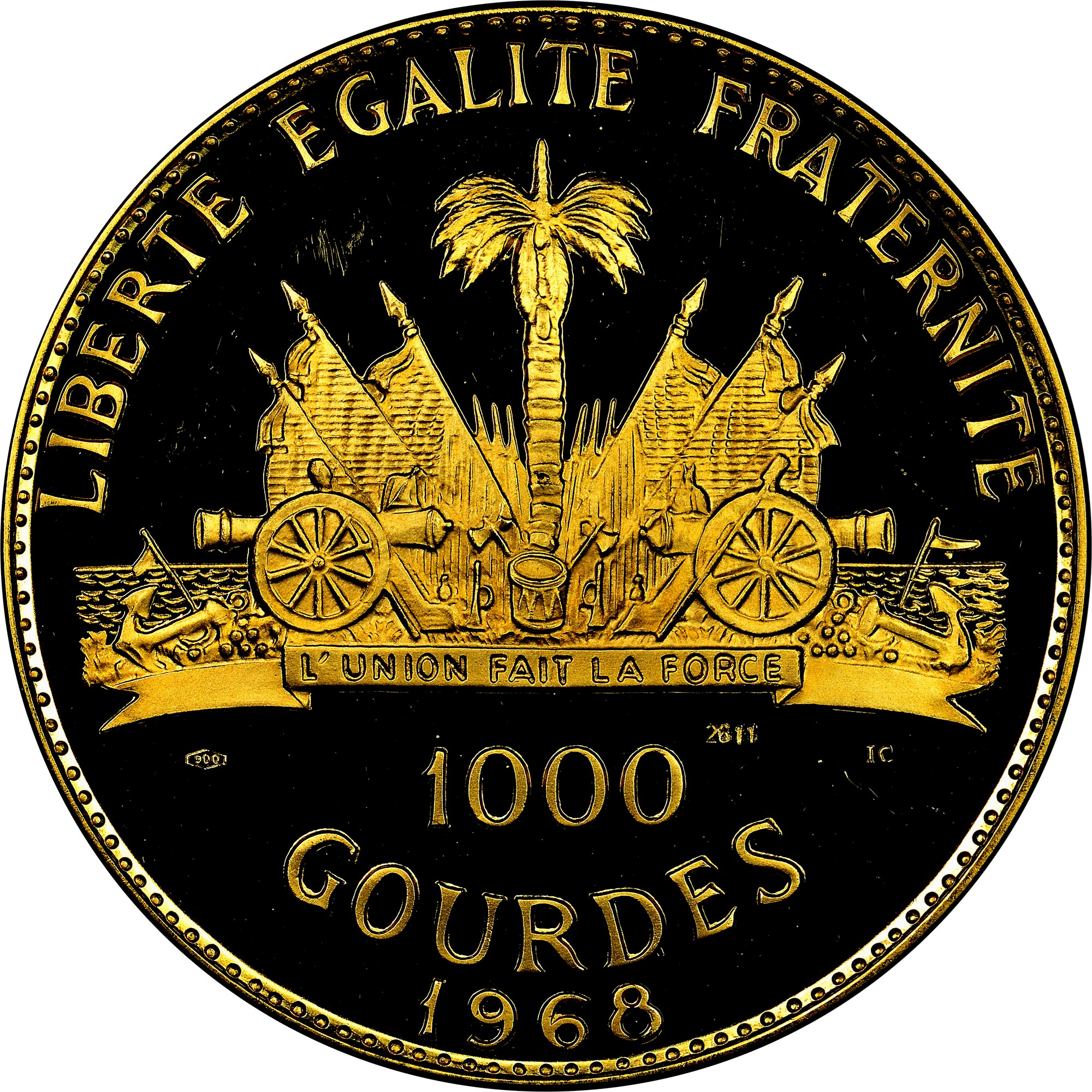 Haiti 1000 Gourdes KM 71 Prices & Values | NGC