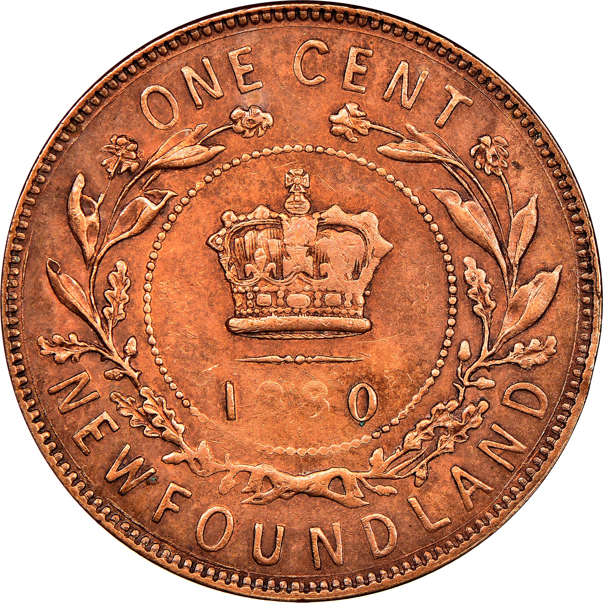 Canada NEWFOUNDLAND Large Cent KM 1 Prices & Values | NGC